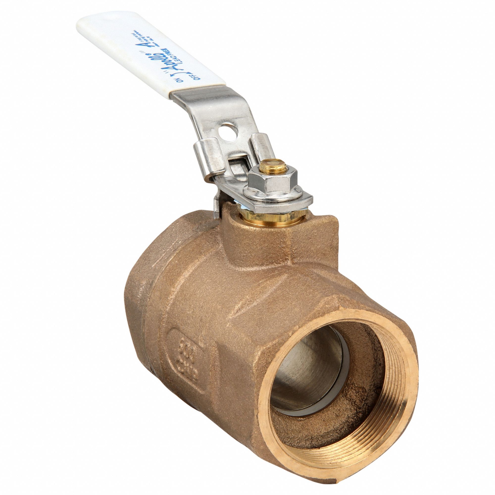 APOLLO, 2 in Size, Bronze, Manual Two-Way Ball Valve - 31EE59|70LF10827 - Grainger