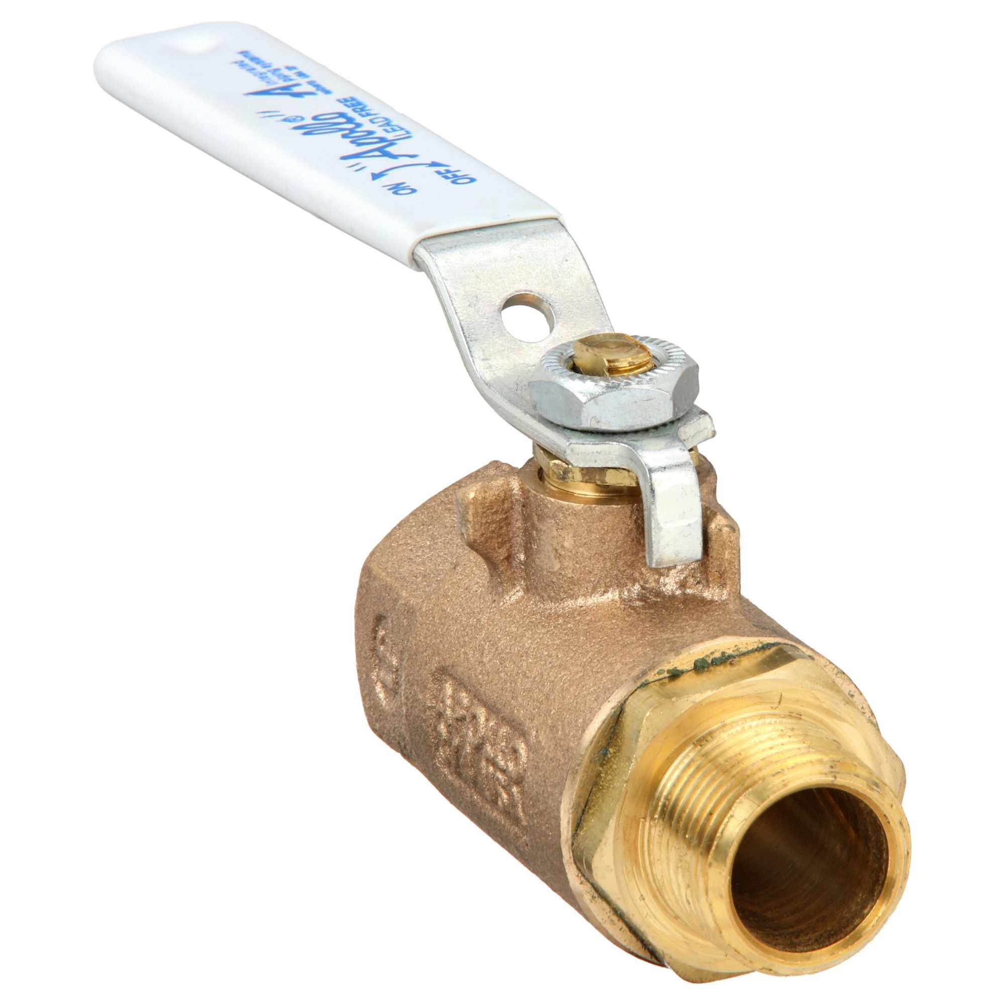 APOLLO, 3/4 in Size, Bronze, Manual Two-Way Ball Valve - 31EE61|70LF80401 - Grainger
