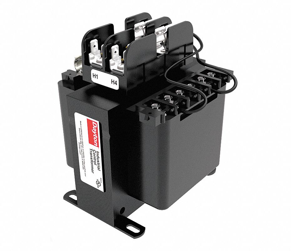 DAYTON Transformador de Control, Clasificación VA 100VA, Voltaje de Entrada 208/240/277/380 ...