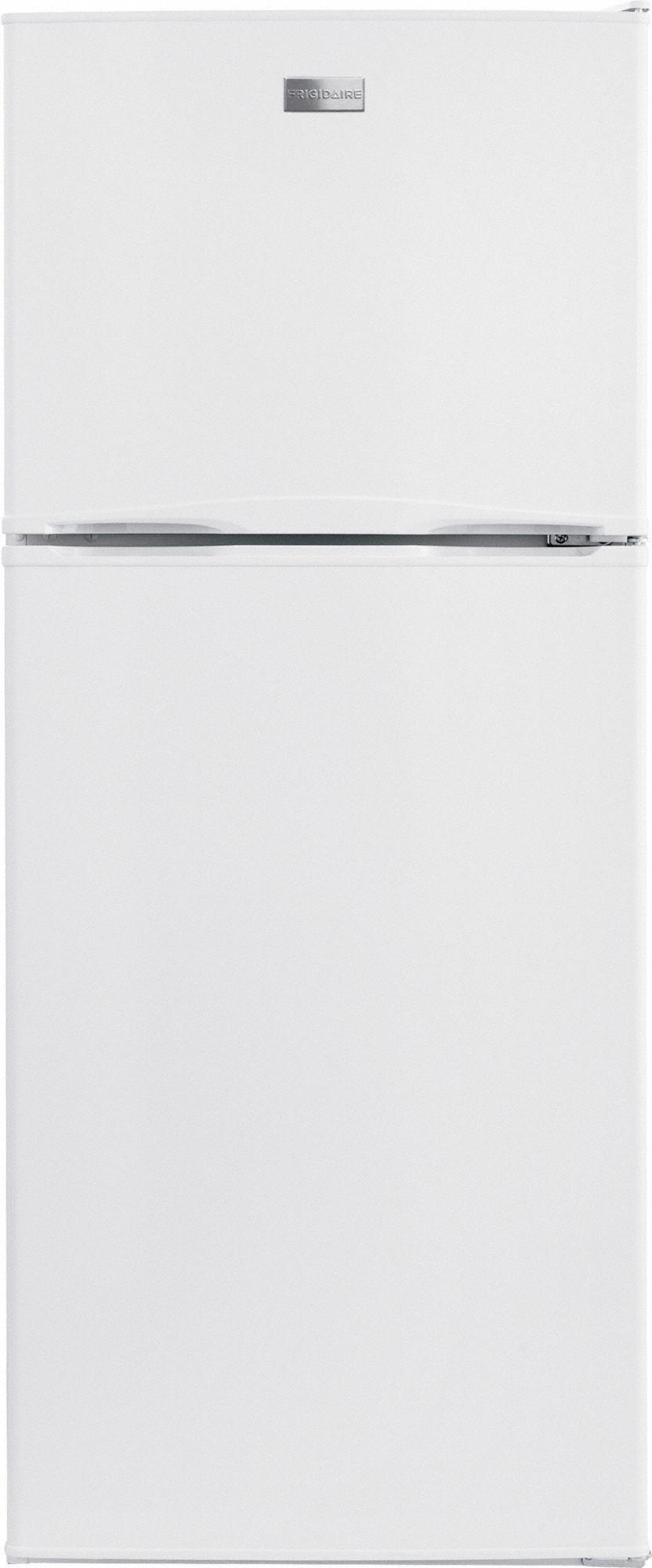 FRIGIDAIRE Top-Freezer Refrigerator: White, 11.6 cu ft Total Capacity ...