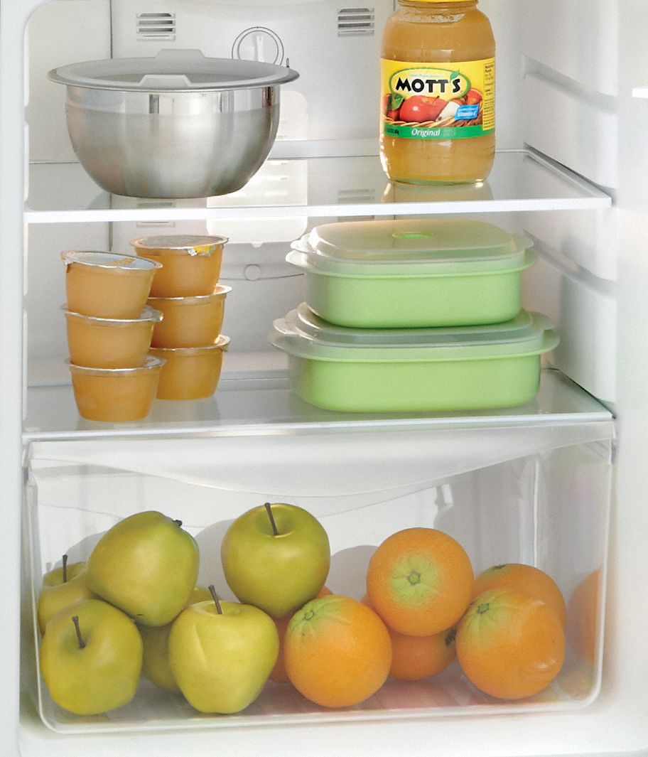 FRIGIDAIRE Mini Refrigerator: Stainless Steel, 4.5 cu ft Total Capacity ...