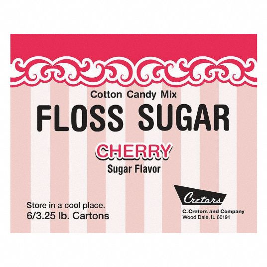 Cherry, Floss Sugar, Cotton Candy Mix - 31EW27|7409-CH - Grainger