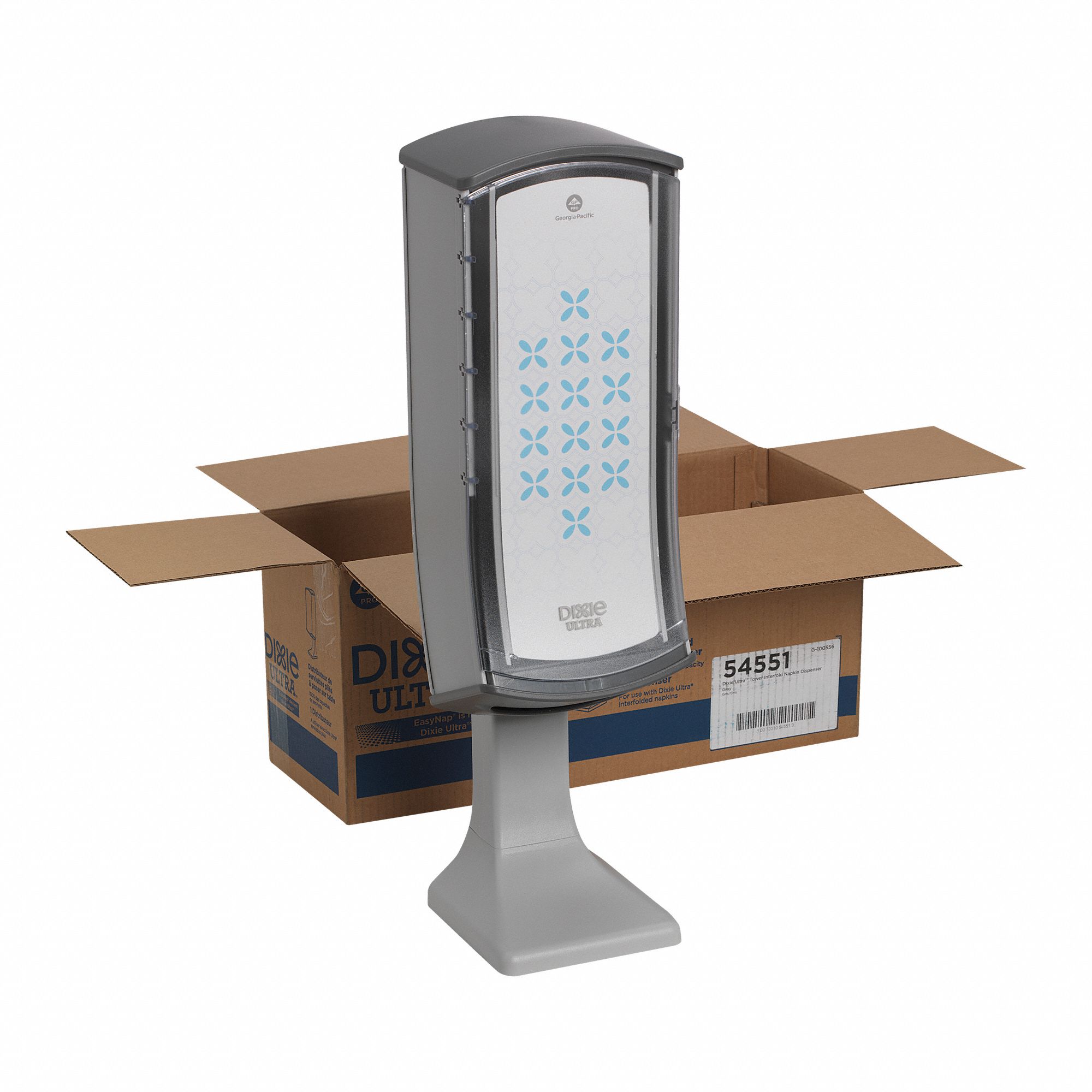 DIXIE Wall-Mount Tall Fold Tower Napkin Dispenser, Dixie Ultra®, 1000 ...