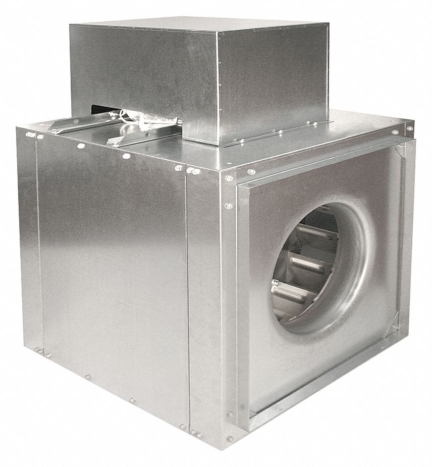 DAYTON INLINE DUCT BLOWER,11 IN, - Belt Drive Centrifugal In-Line ...