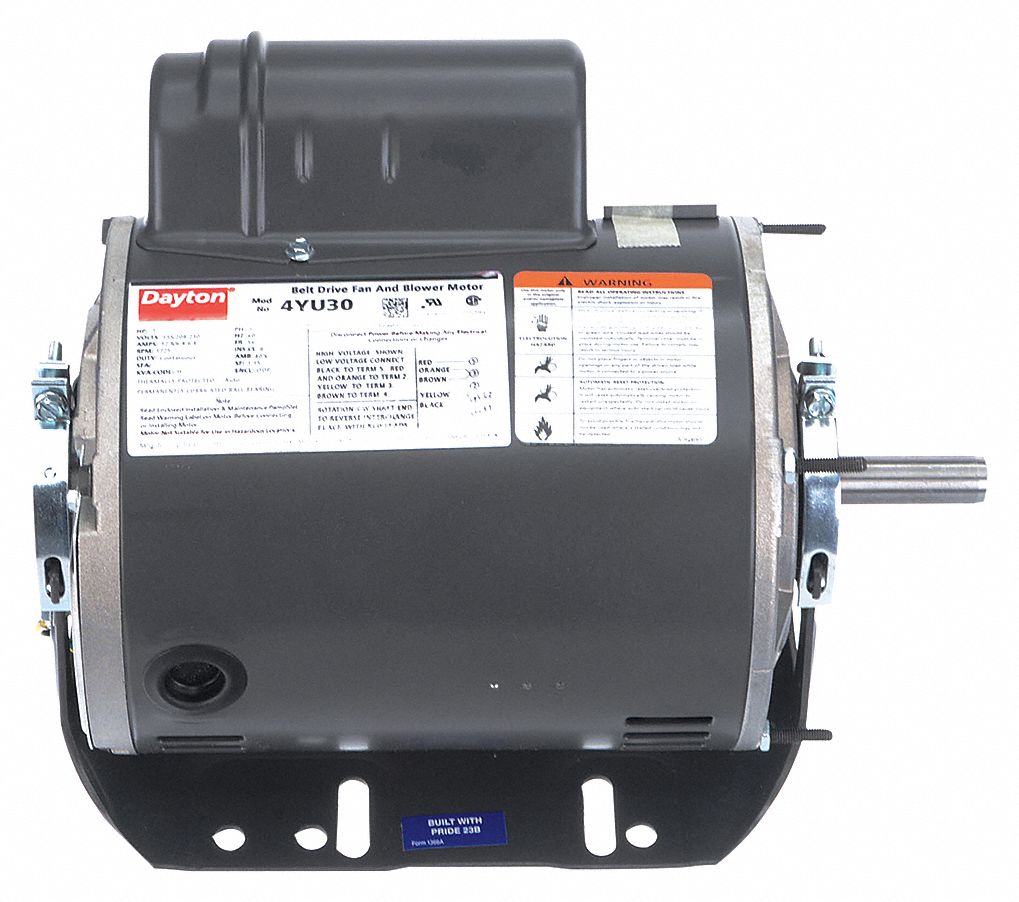 DAYTON Direct Drive Blower Motor: Speed, Open Air-Over,, 49% OFF