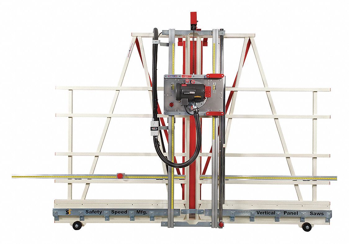 SAFETY SPEED Vertical Panel Saw, 8 in. Dia., 220/230V - 31FT63|7000 ...
