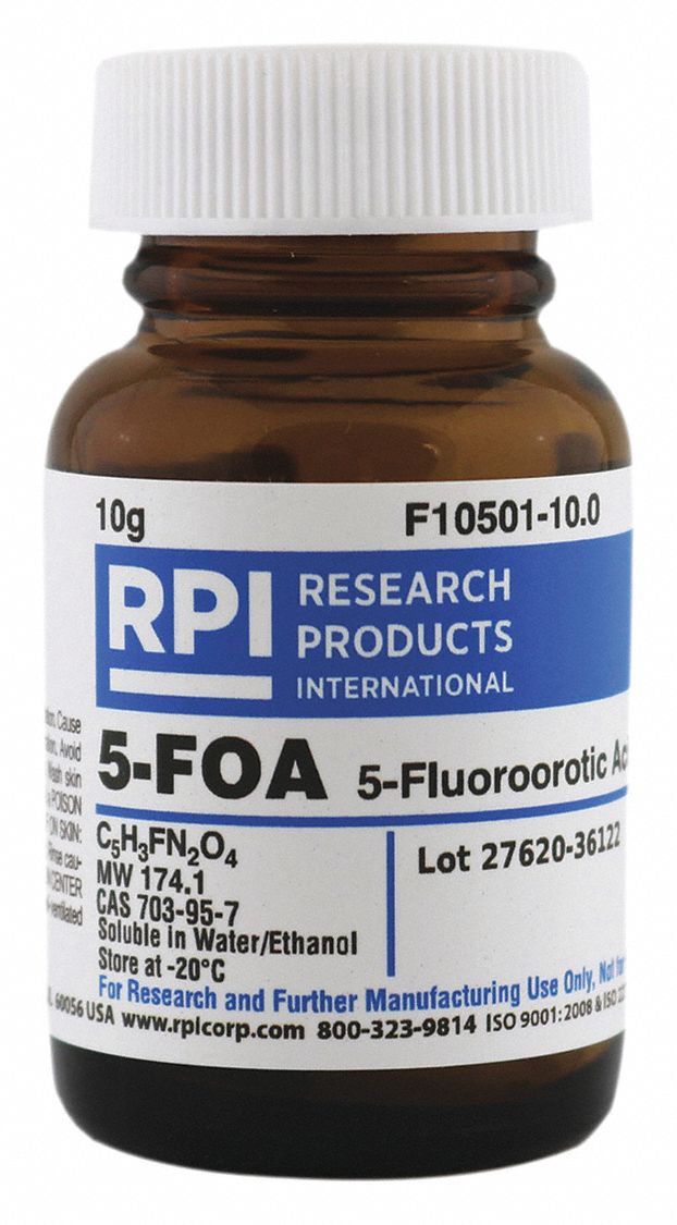 RPI 5-Fluoroorotic Acid (5-FOA): 10 g Container Size, Powder - 31FY31 ...