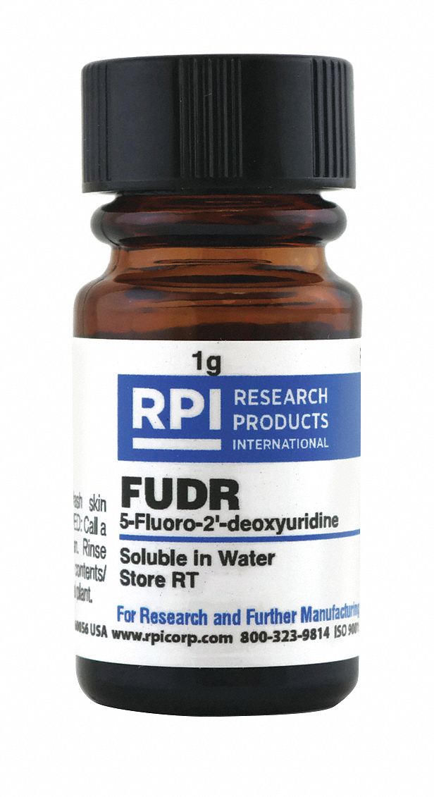 RPI FUDR (5-Fluoro-2-deoxyuridine), 1g Powder - 31FY39|F10705-1.0 ...