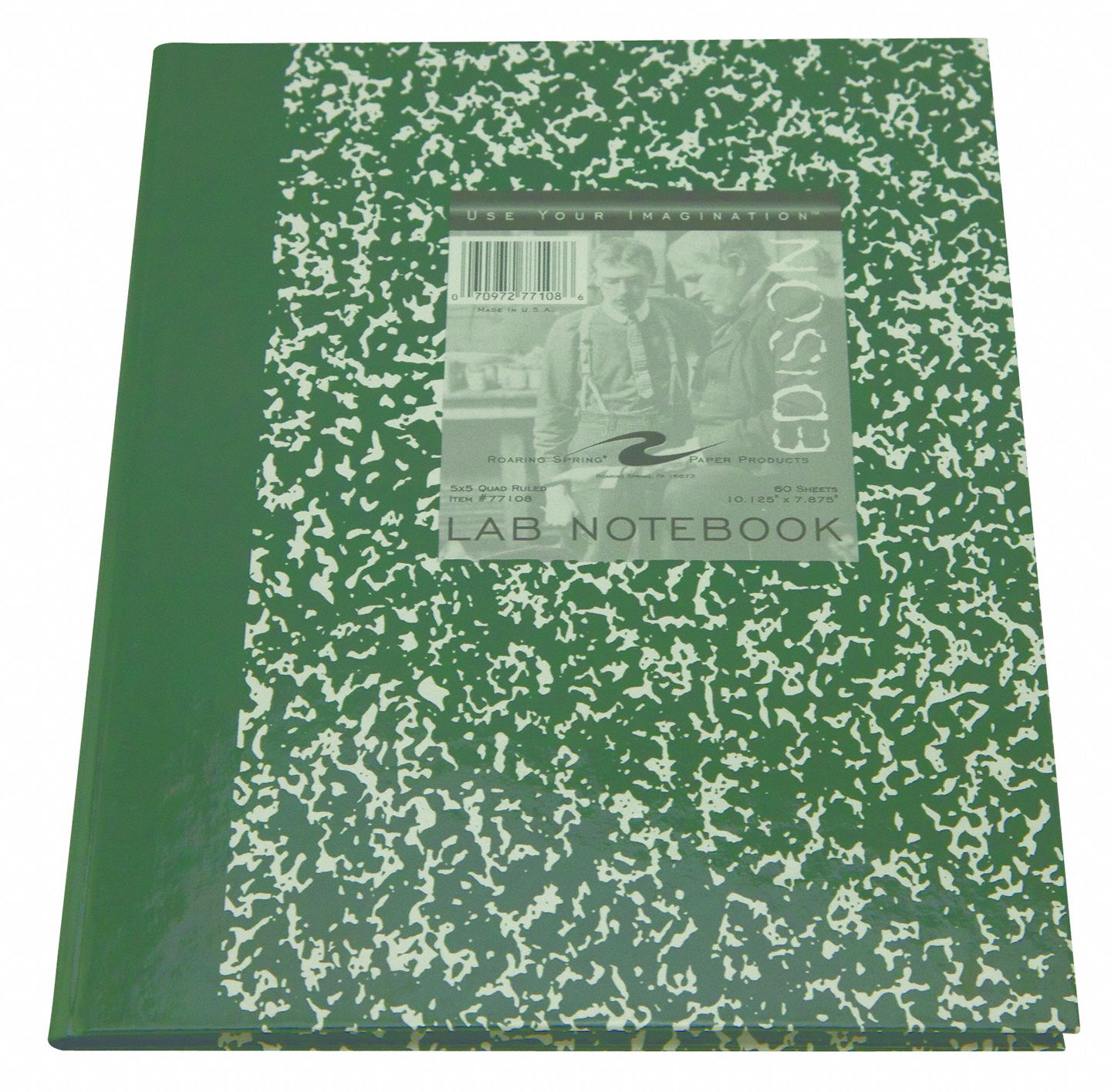 ROARING SPRING Notebook: Quadrille, Nonwirebound, 60 Sheets, 0 Carbon ...