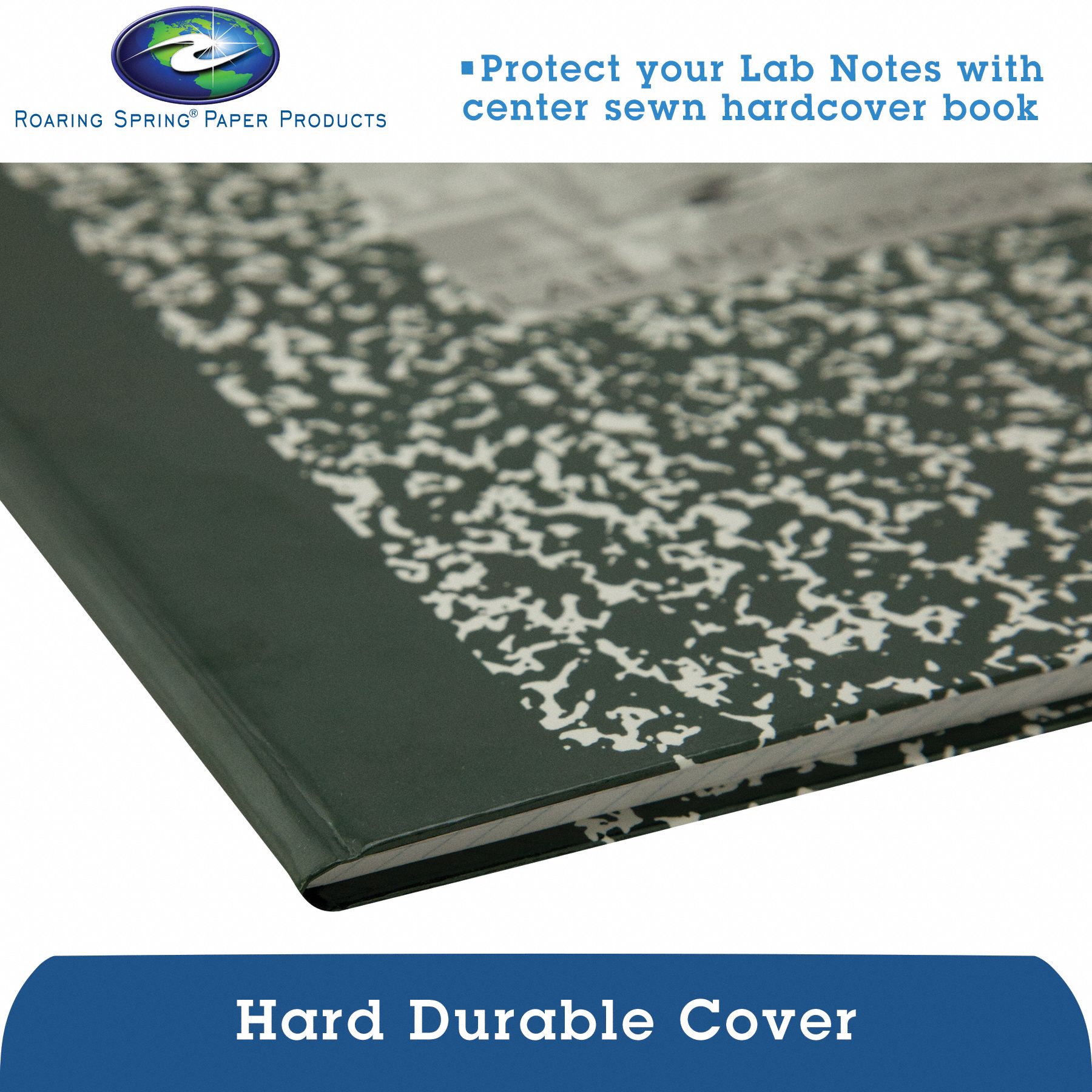 ROARING SPRING Notebook: Quadrille, Nonwirebound, 60 Sheets, 0 Carbon ...