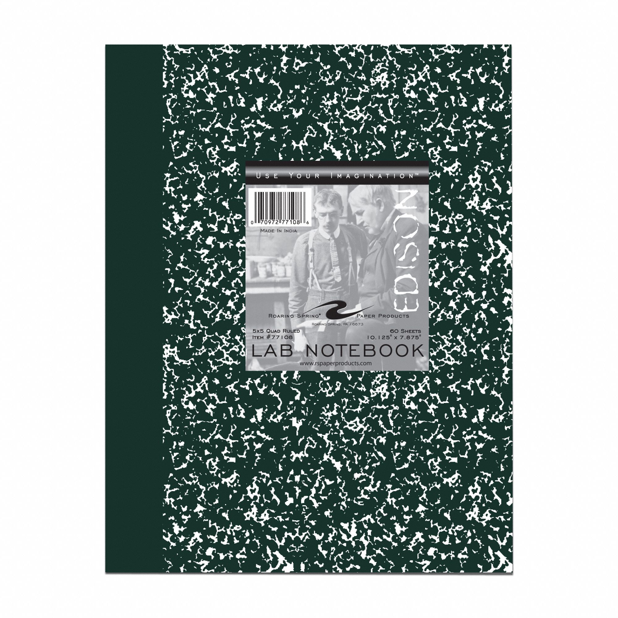 ROARING SPRING, Quadrille, Nonwirebound, Notebook - 31HG82|77108 - Grainger