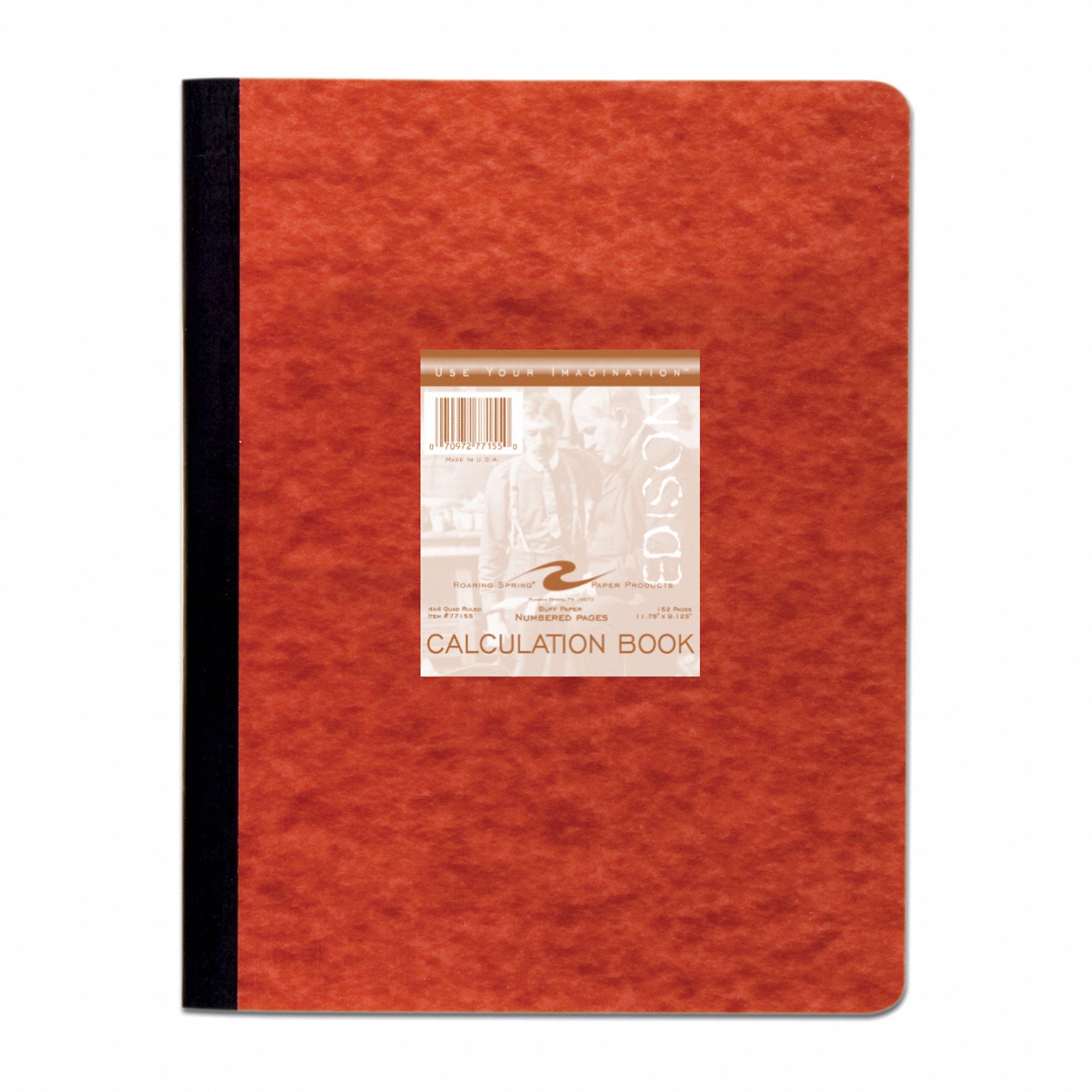 ROARING SPRING, Quadrille, Nonwirebound, Notebook - 31HG83|77155 - Grainger