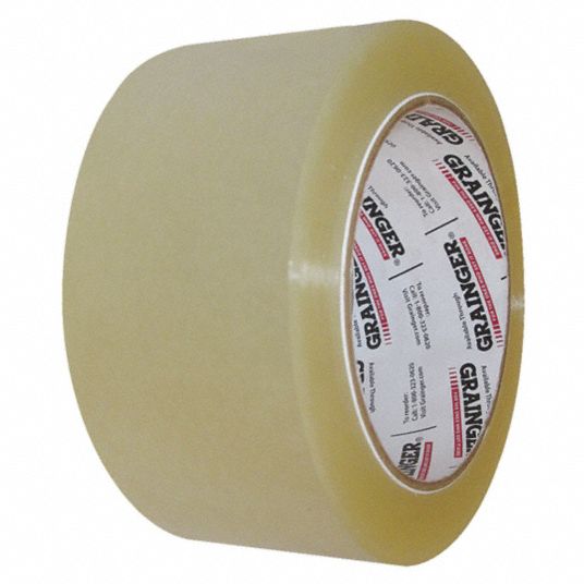 Carton Sealing Tape, Clear, Rubber Tape Adhesive, Tape Application Hand ...