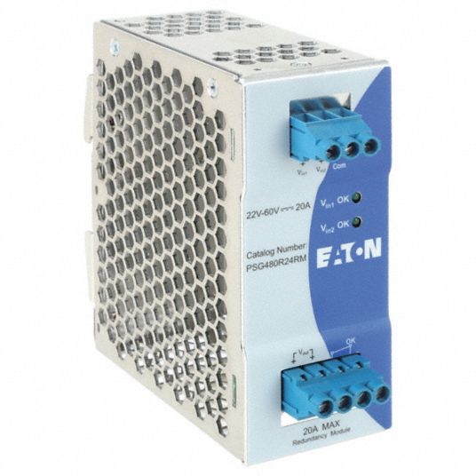 EATON, DIN Rail, 960 W Output Power - Rated, DC Power Supply - 31HL58 ...