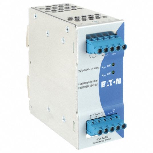 EATON, DIN Rail, 960 W Output Power - Rated, DC Power Supply - 31HL66 ...