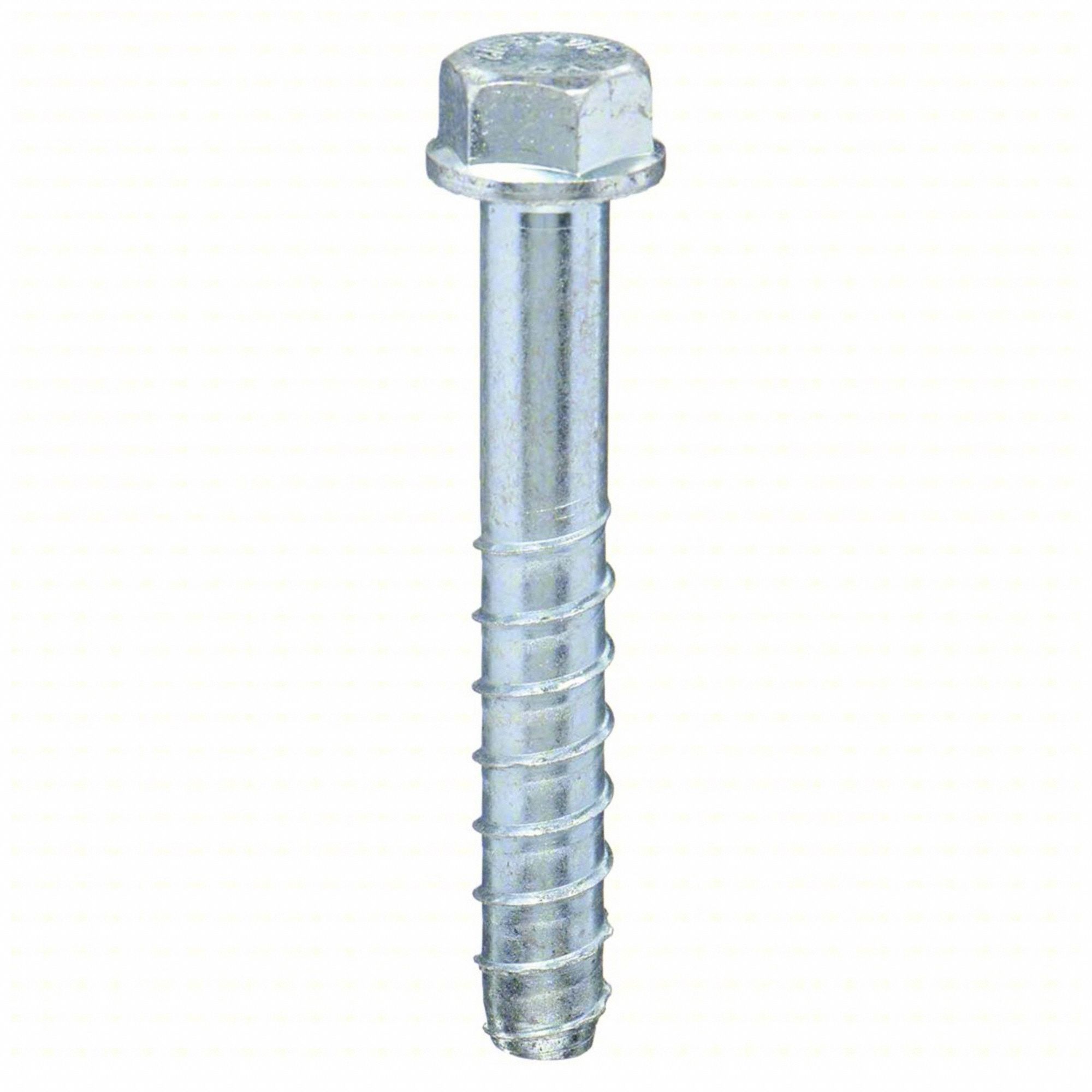 5 in Overall Lg, 3/8 in Dia, Screw Anchor - 31JC19|U70520.037.0500 - Grainger