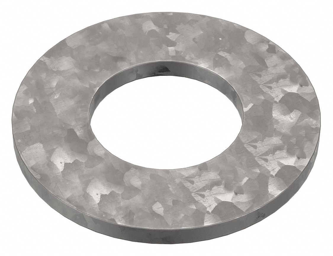 Through Hardened, Hot-Dipped Galvanized, Flat Structural Washer ...