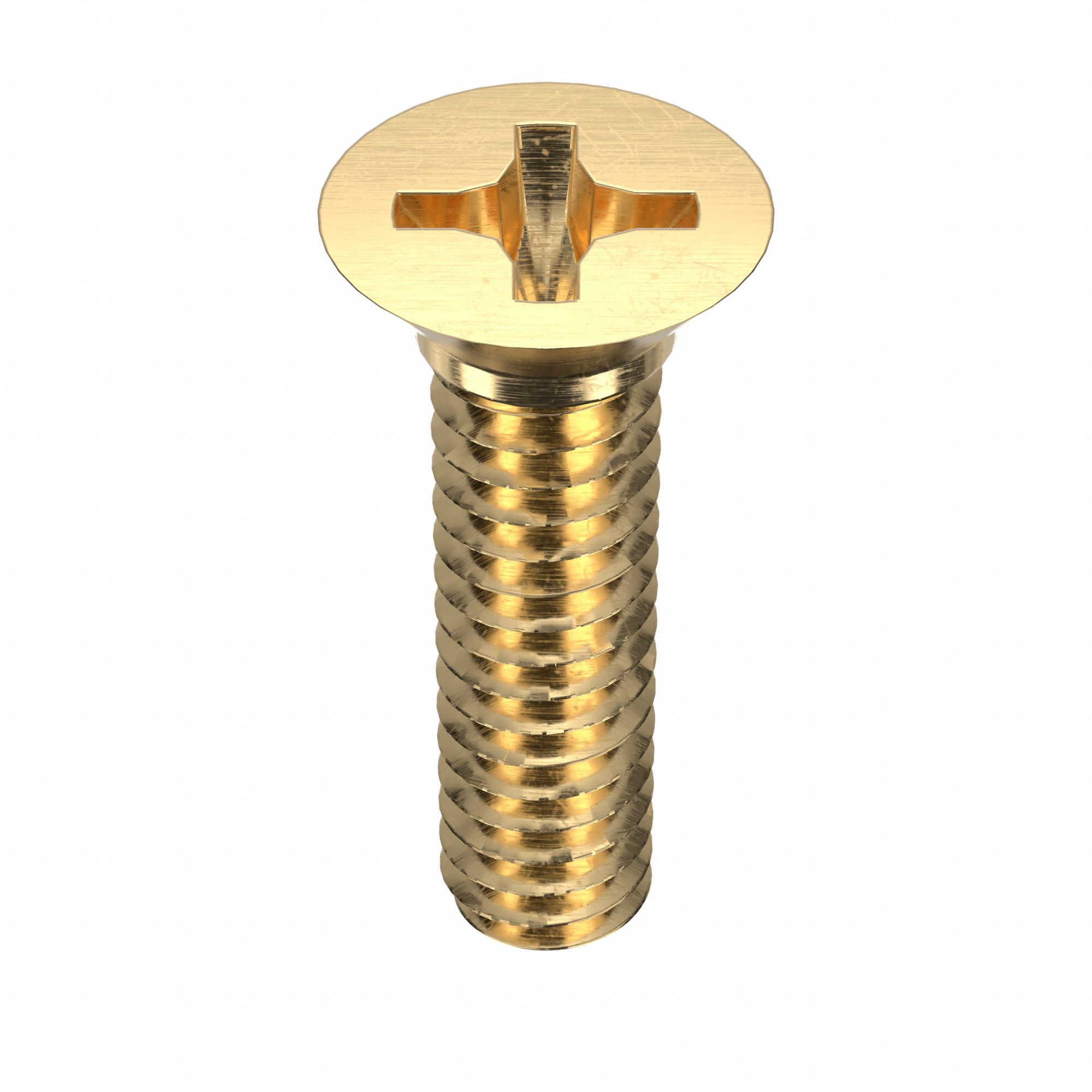 1/4"-20 Thread Size, 1 in Lg, Machine Screw - 31JU62|U48300.025.0100 ...