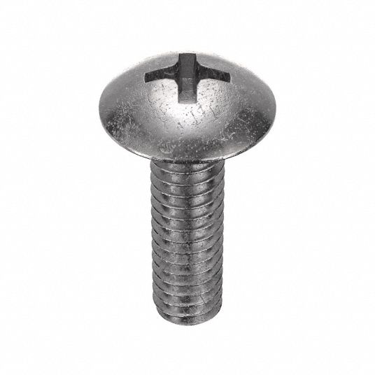 1/4"-20 Thread Size, 3/4 in Lg, Machine Screw - 31JV53|U51862.025.0075 ...