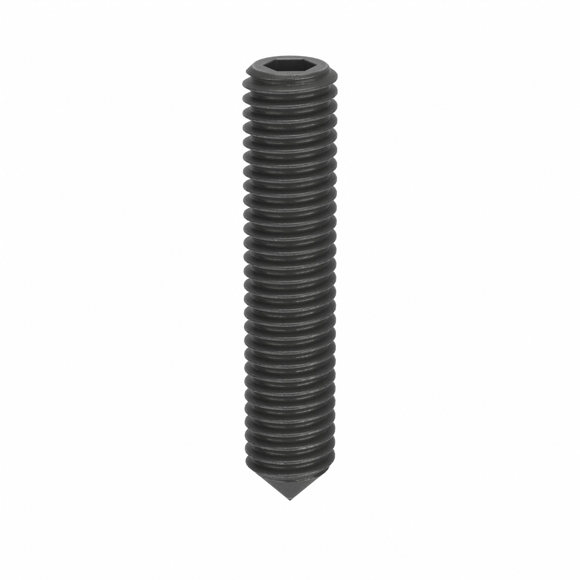 M5x0.8 Thread Size, 25 mm Overall Lg, Socket Set Screw - 31JV76|M07800 ...