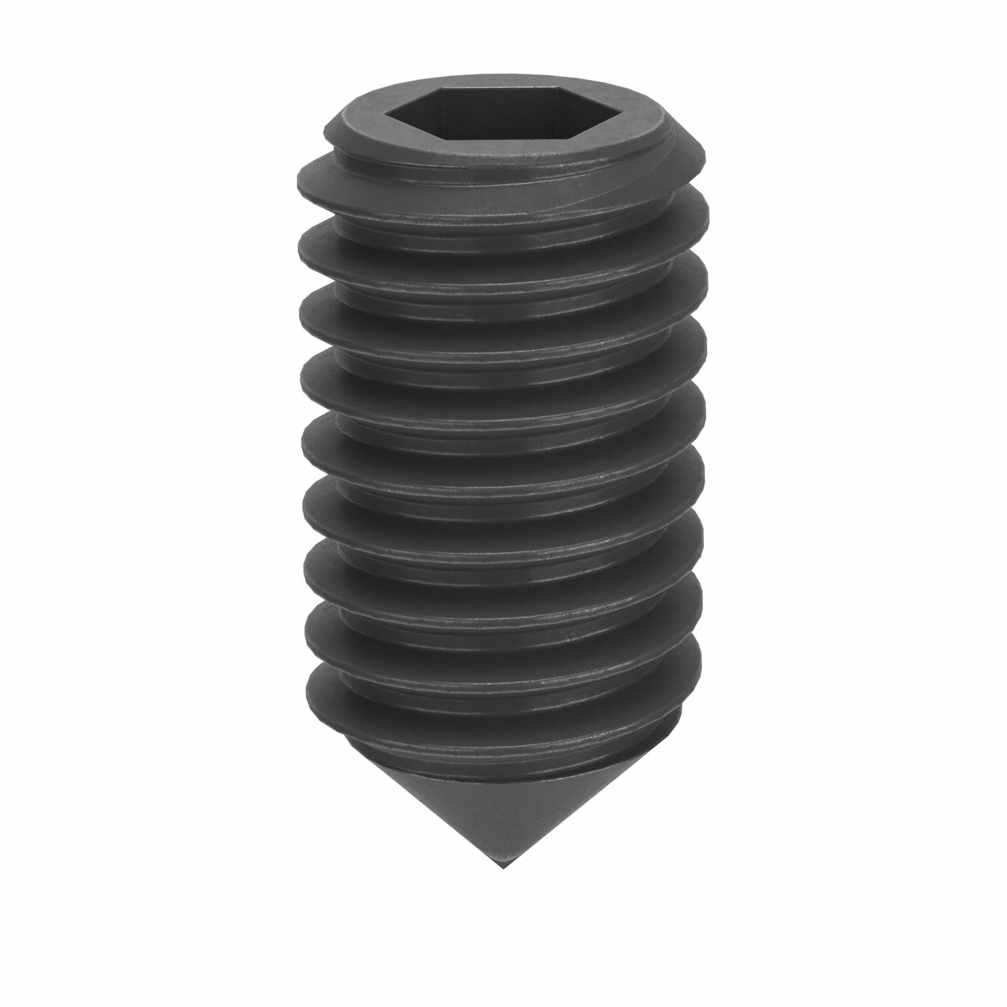 M6x1 Thread Size, 12 mm Overall Lg, Socket Set Screw - 31JV80|M07800 ...
