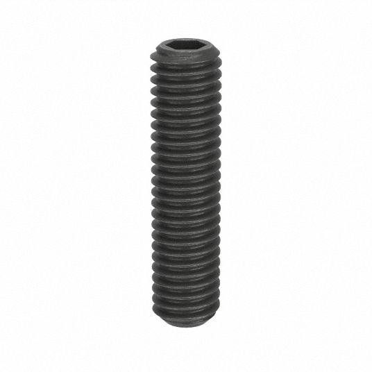 M6x1 Thread Size, 25 mm Overall Lg, Socket Set Screw - 31JW19|M07810 ...