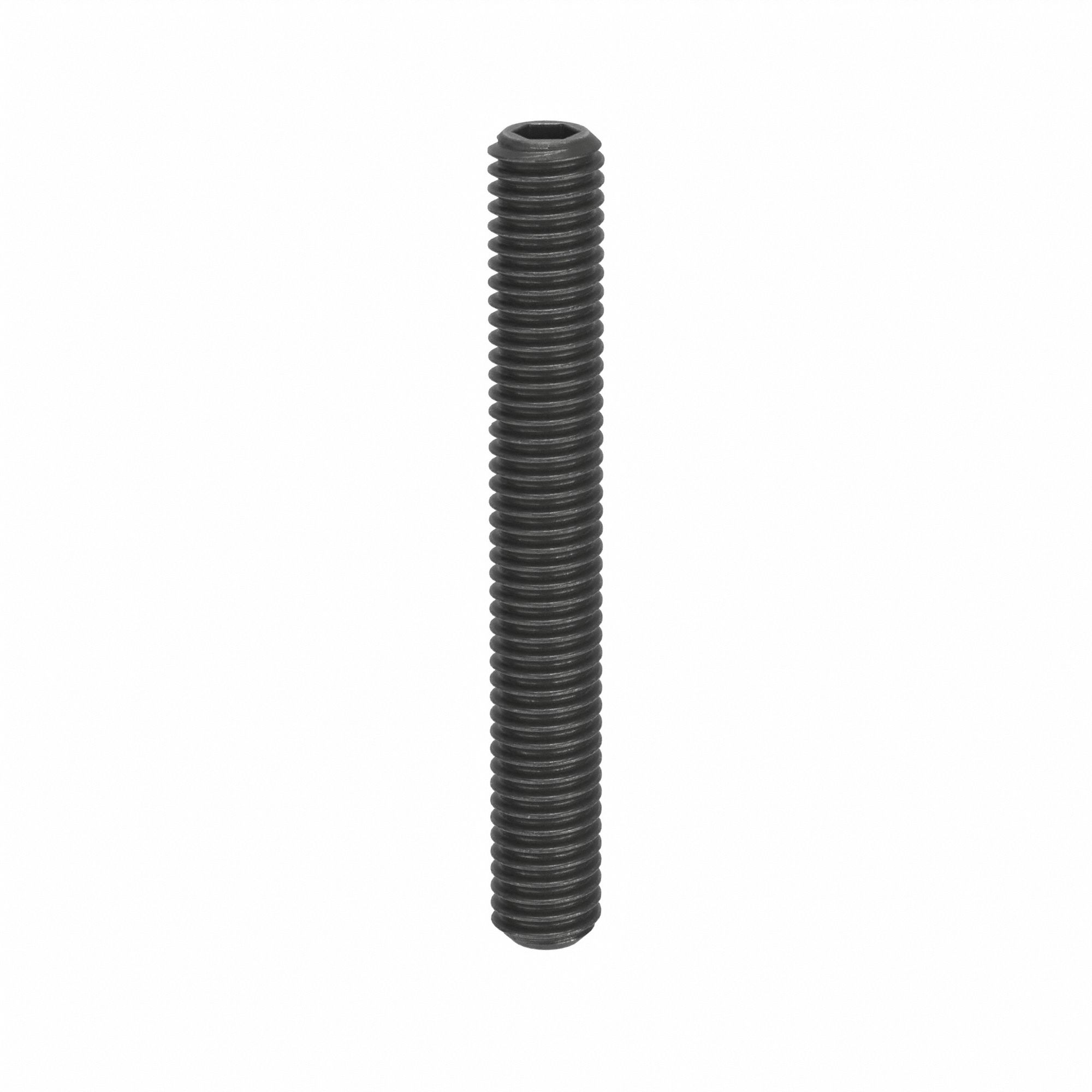 M6x1 Thread Size, 45 mm Overall Lg, Socket Set Screw - 31JW23|M07810 ...