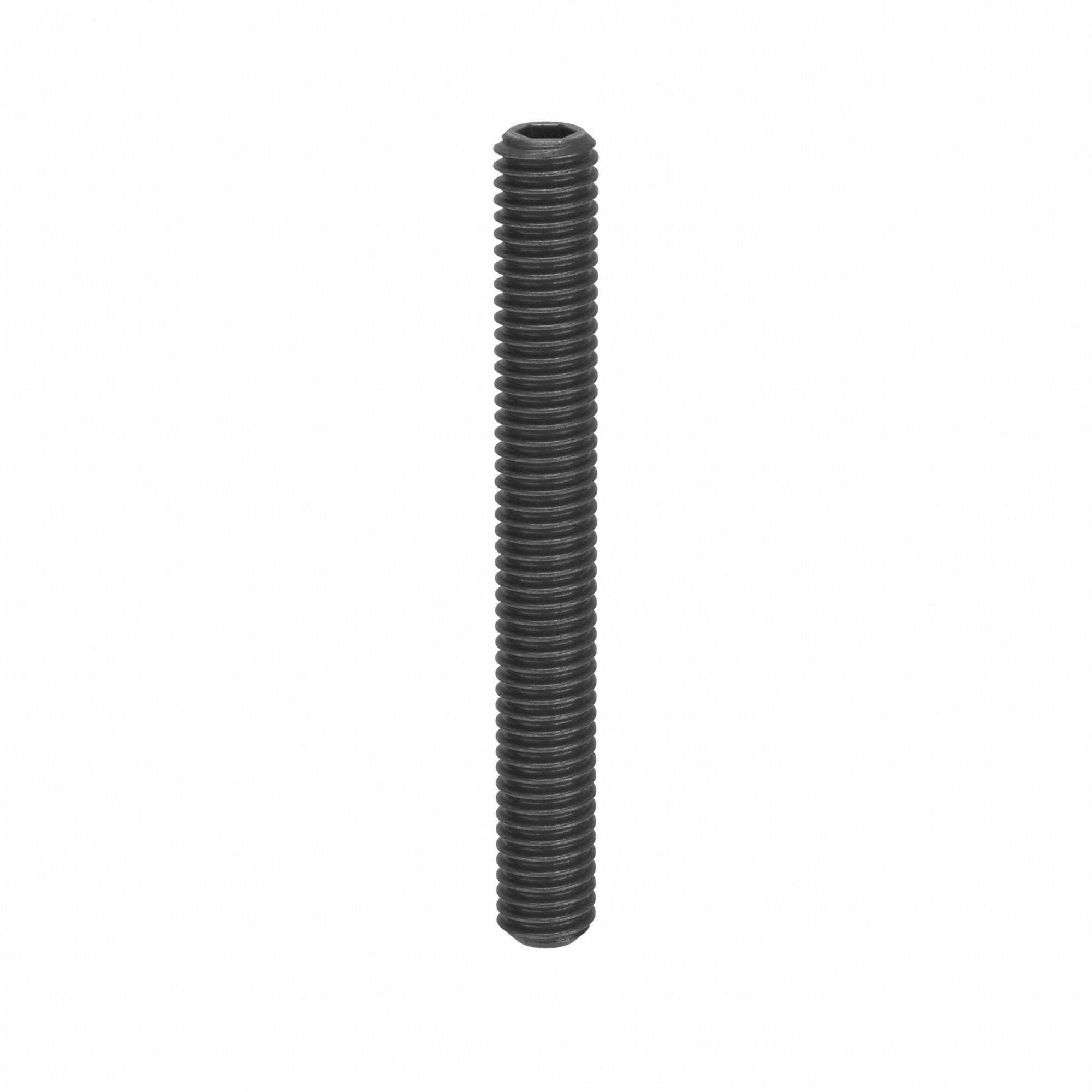 M6x1 Thread Size, 50 mm Overall Lg, Socket Set Screw - 31JW24|M07810 ...