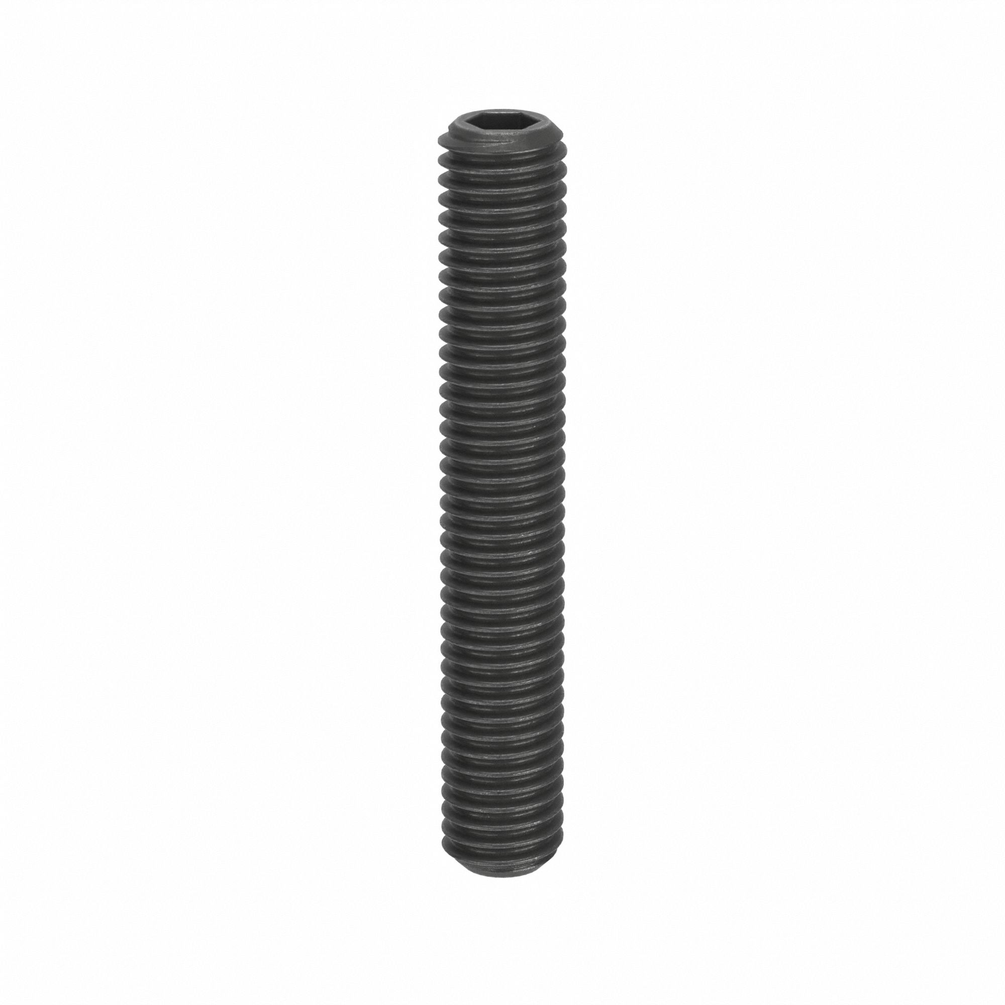 M8x1.25 Thread Size, 50 mm Overall Lg, Socket Set Screw - 31JW28|M07810 ...