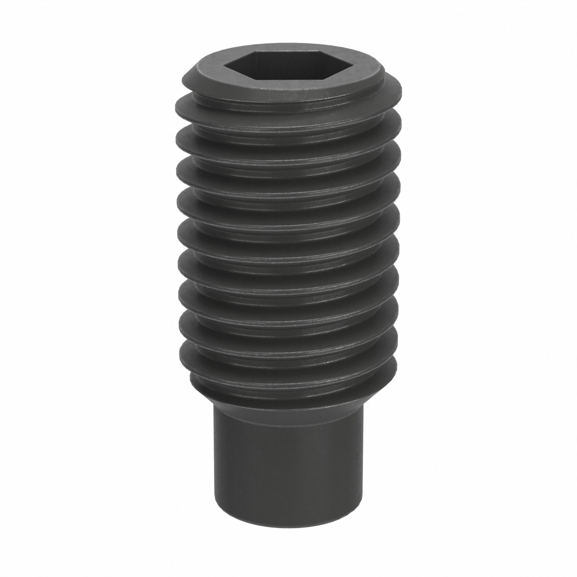M12x1.75 Thread Size, 25 mm Overall Lg, Socket Set Screw - 31JW94 ...
