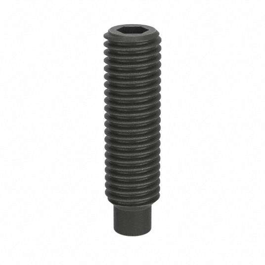 M12x1.75 Thread Size, 45 mm Overall Lg, Socket Set Screw - 31JW98 ...