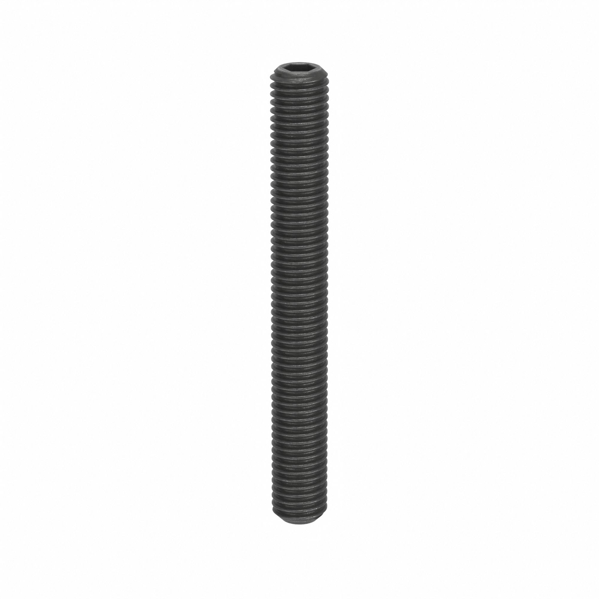M12x1.75 Thread Size, 100 mm Overall Lg, Socket Set Screw - 31JX34 ...