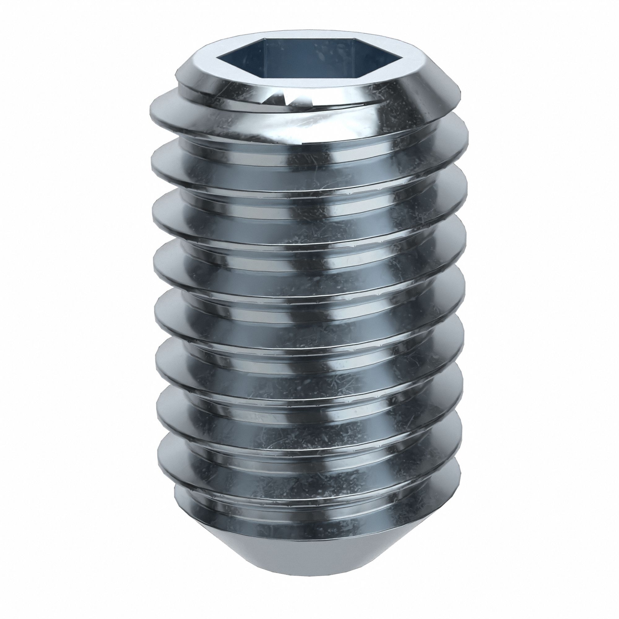 M6x1 Thread Size, 10 mm Overall Lg, Socket Set Screw - 31JX79|M07850 ...