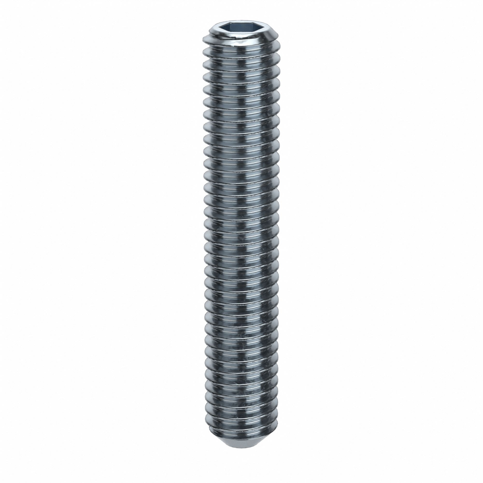 M6x1 Thread Size, 35 mm Overall Lg, Socket Set Screw - 31JX85|M07850 ...