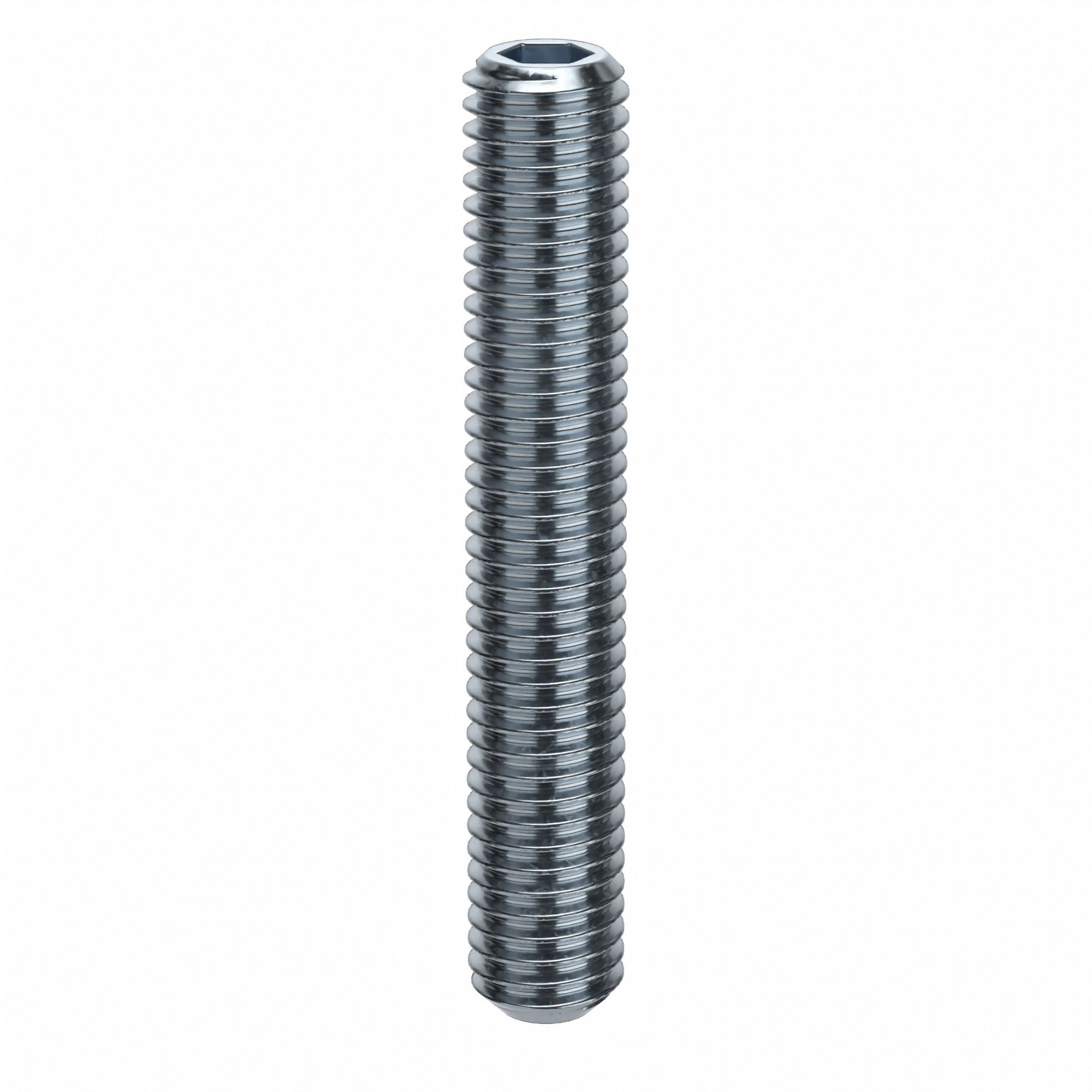 M8x1.25 Thread Size, 50 mm Overall Lg, Socket Set Screw - 31JX96|M07850 ...
