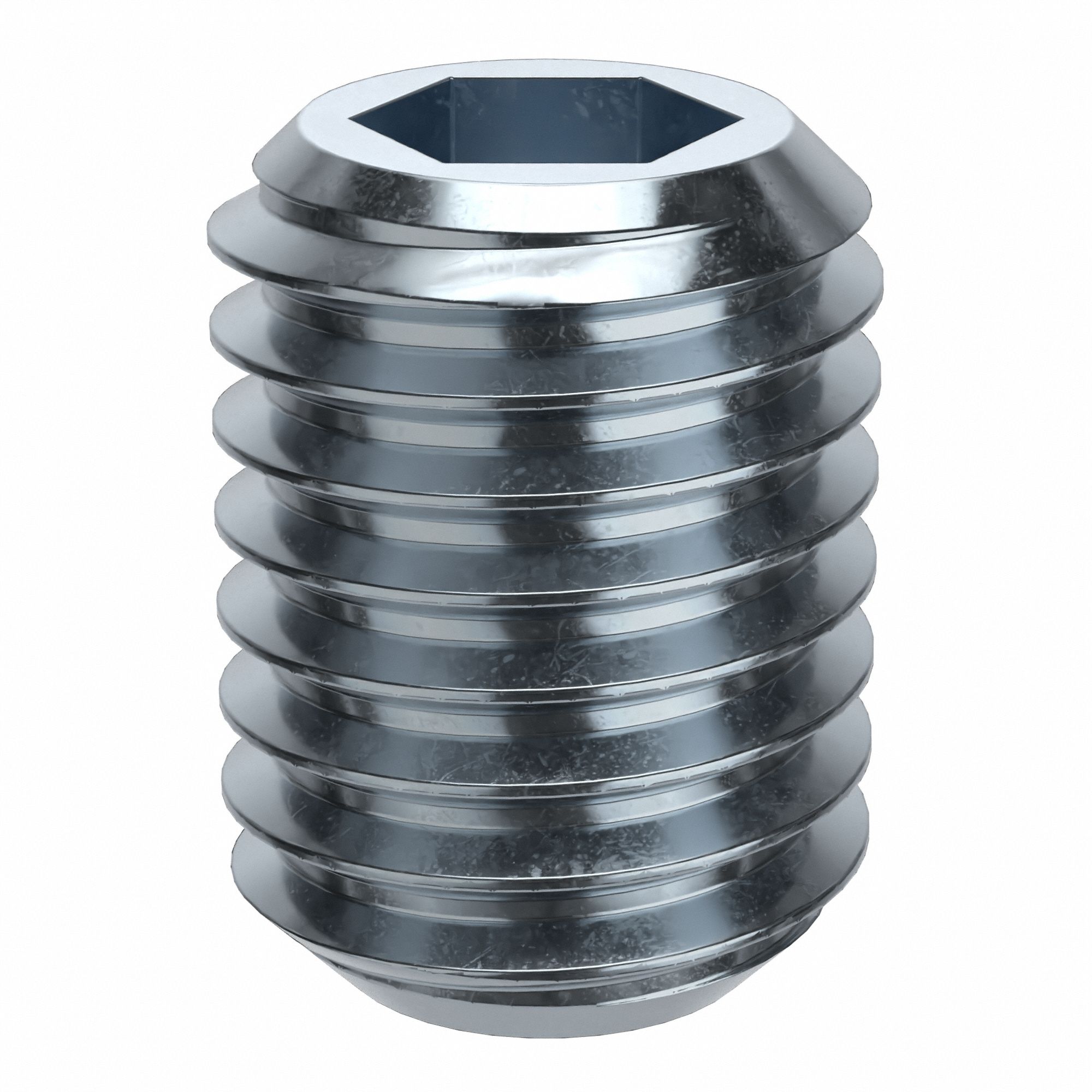 M12x1.75 Thread Size, 16 mm Overall Lg, Socket Set Screw - 31JY10 ...