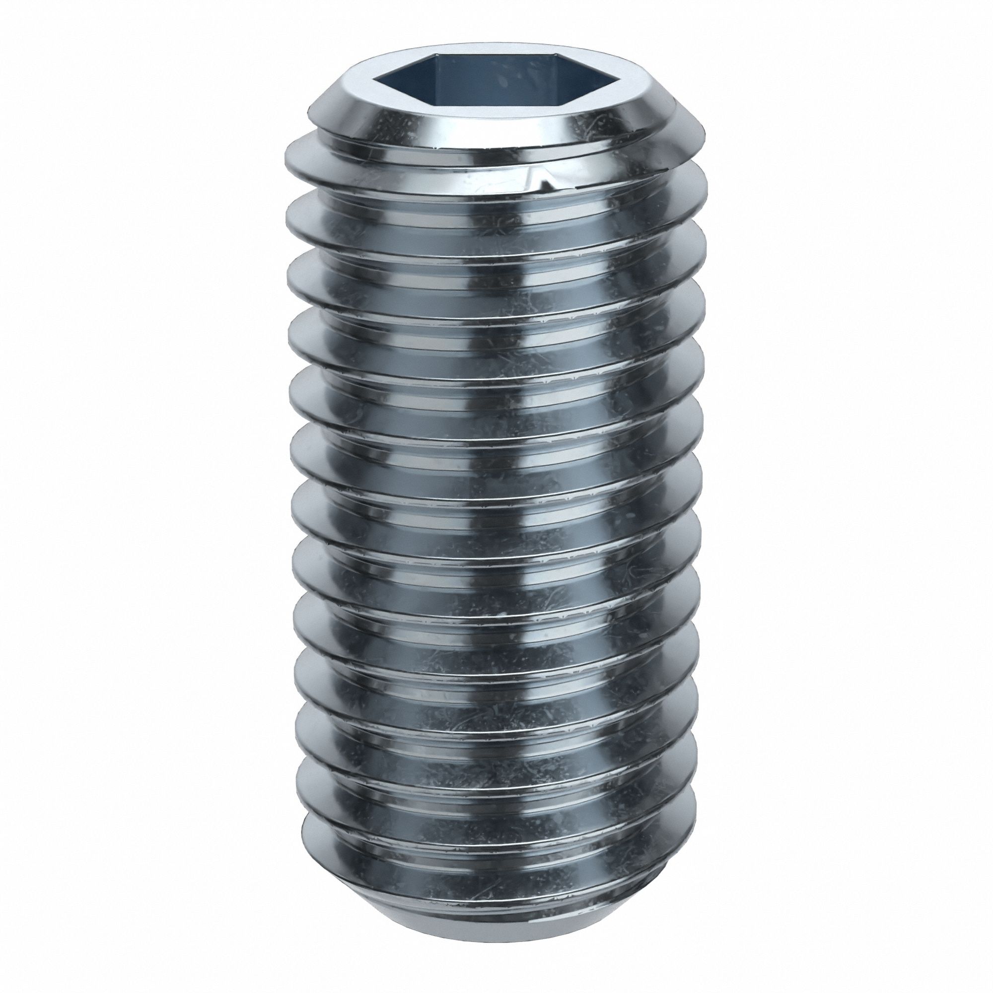 M12x1.75 Thread Size, 25 mm Overall Lg, Socket Set Screw - 31JY12 ...