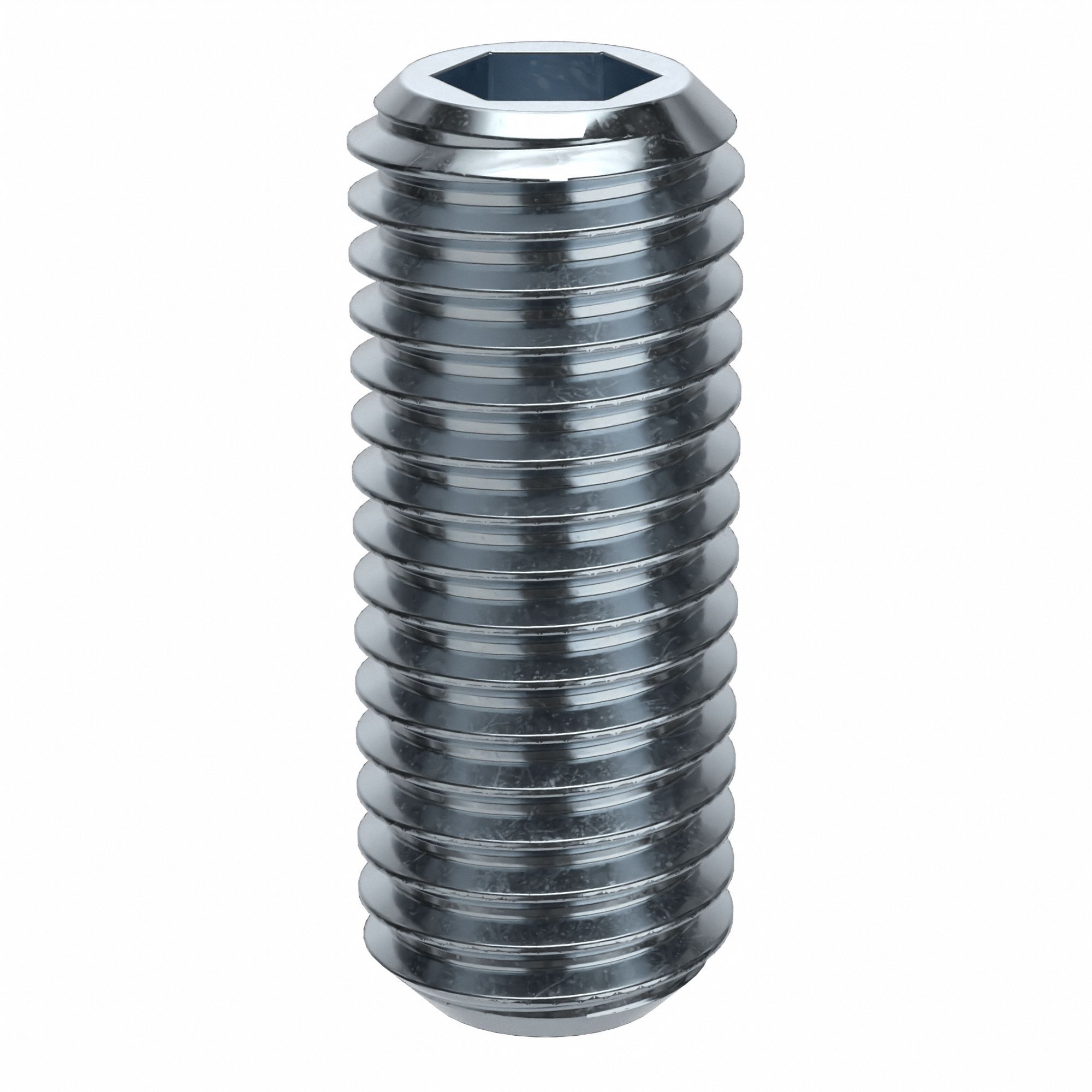 M12x1.75 Thread Size, 30 mm Overall Lg, Socket Set Screw - 31JY13 ...