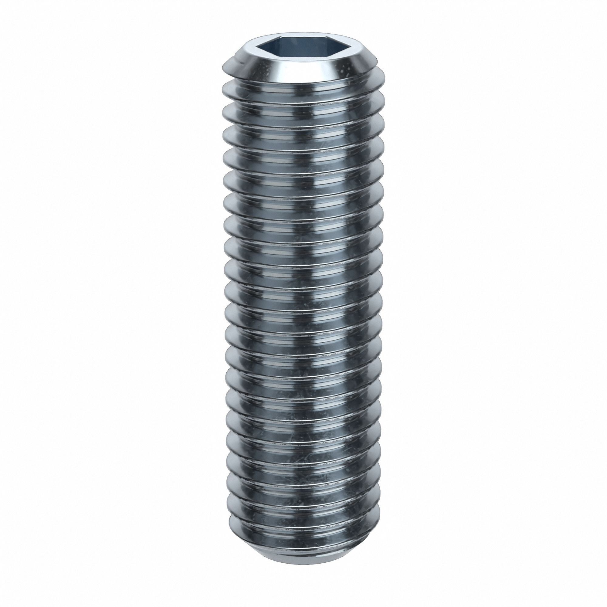 M12x1.75 Thread Size, 40 mm Overall Lg, Socket Set Screw - 31JY15 ...