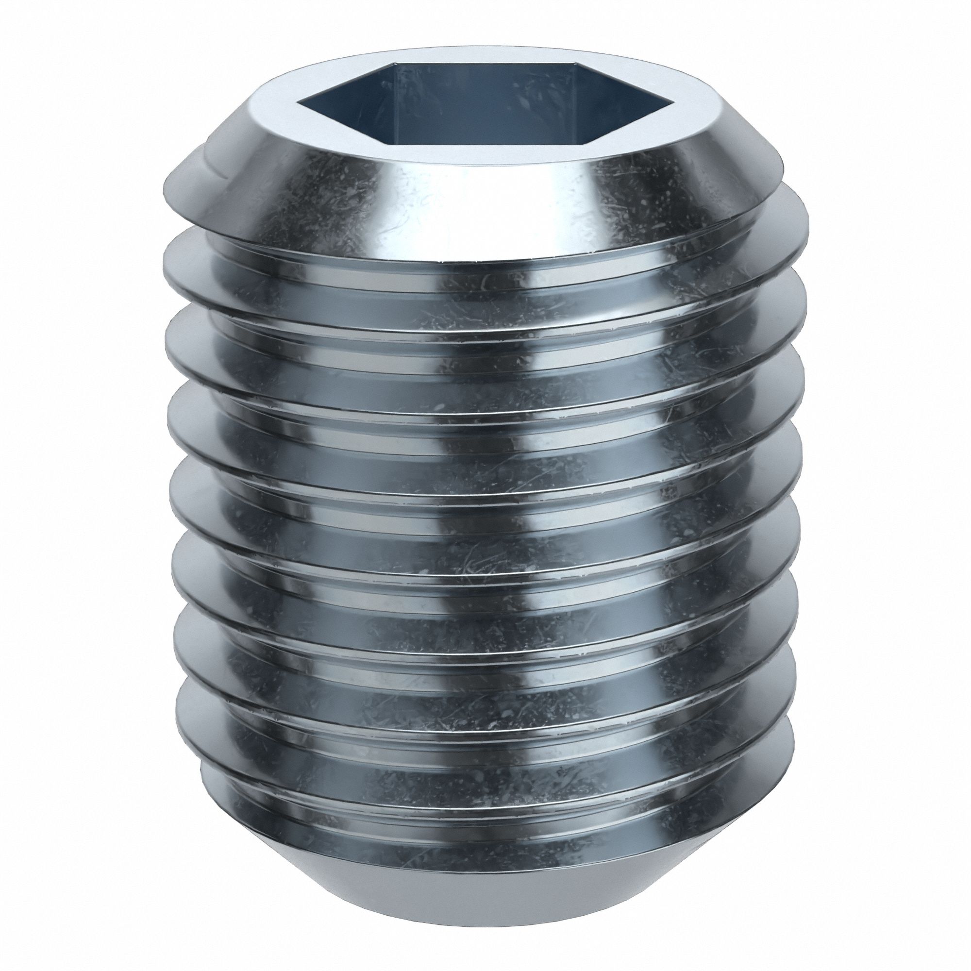 M16x2 Thread Size, 20 mm Overall Lg, Socket Set Screw - 31JY18|M07850 ...