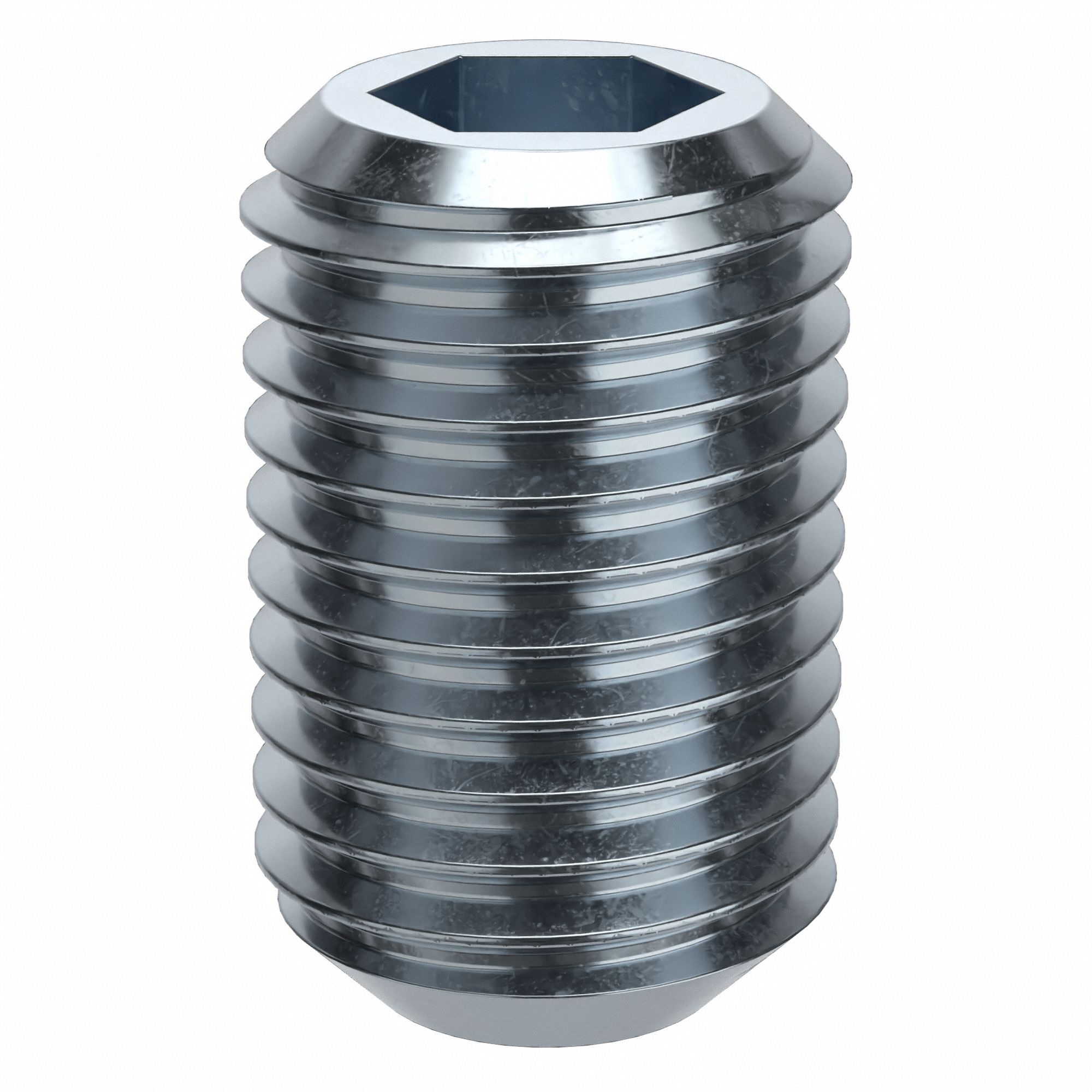 M16x2 Thread Size, 25 mm Overall Lg, Socket Set Screw - 31JY19|M07850 ...