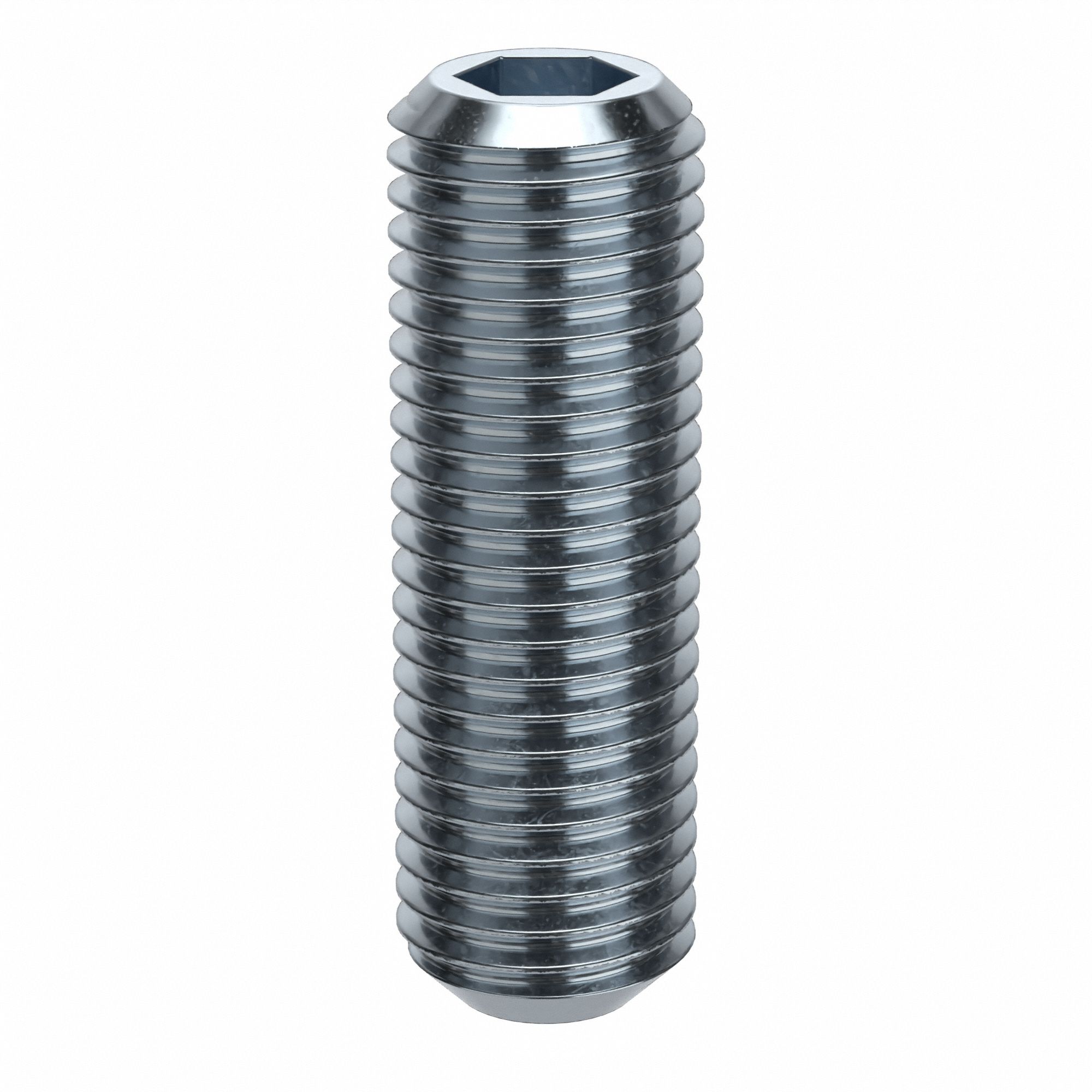 M16x2 Thread Size, 50 mm Overall Lg, Socket Set Screw - 31JY22|M07850 ...