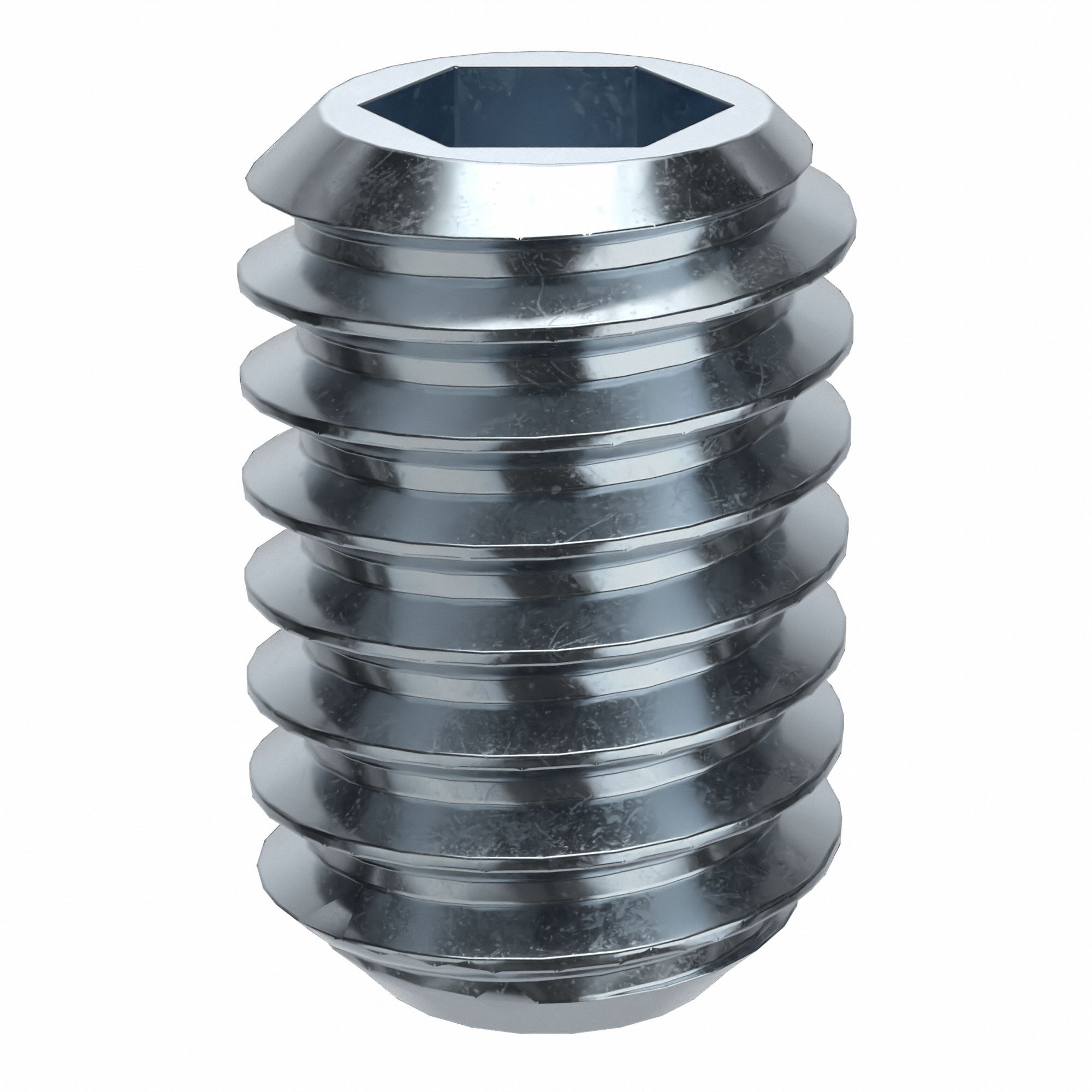 M4x0.7 Thread Size, 6 mm Overall Lg, Socket Set Screw - 31JY57|M07860 ...