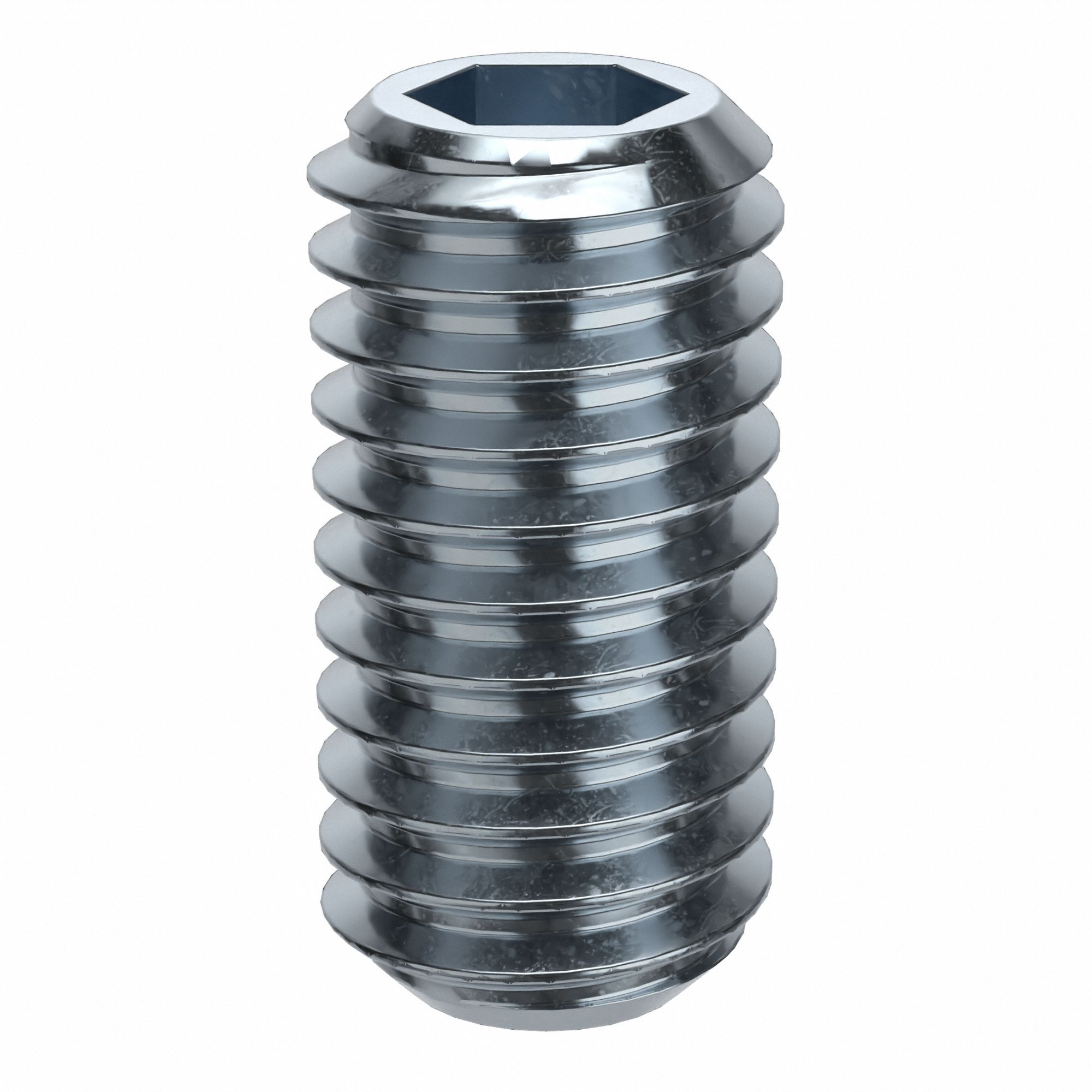 M6x1 Thread Size, 12 mm Overall Lg, Socket Set Screw - 31JY73|M07860 ...