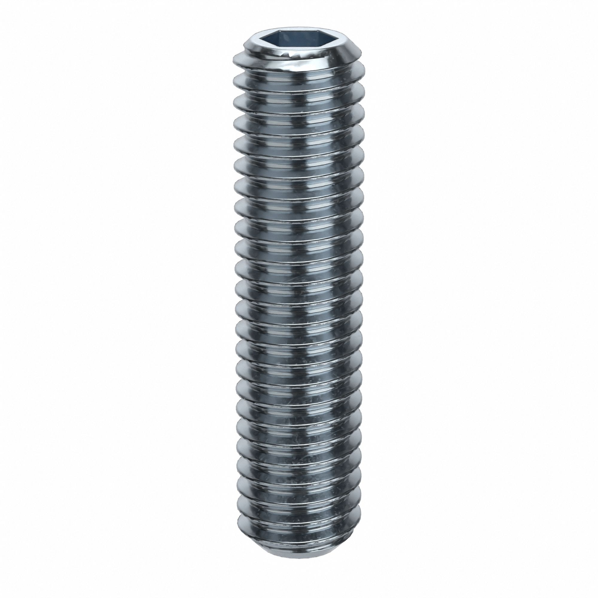 M6x1 Thread Size, 25 mm Overall Lg, Socket Set Screw - 31JY76|M07860 ...