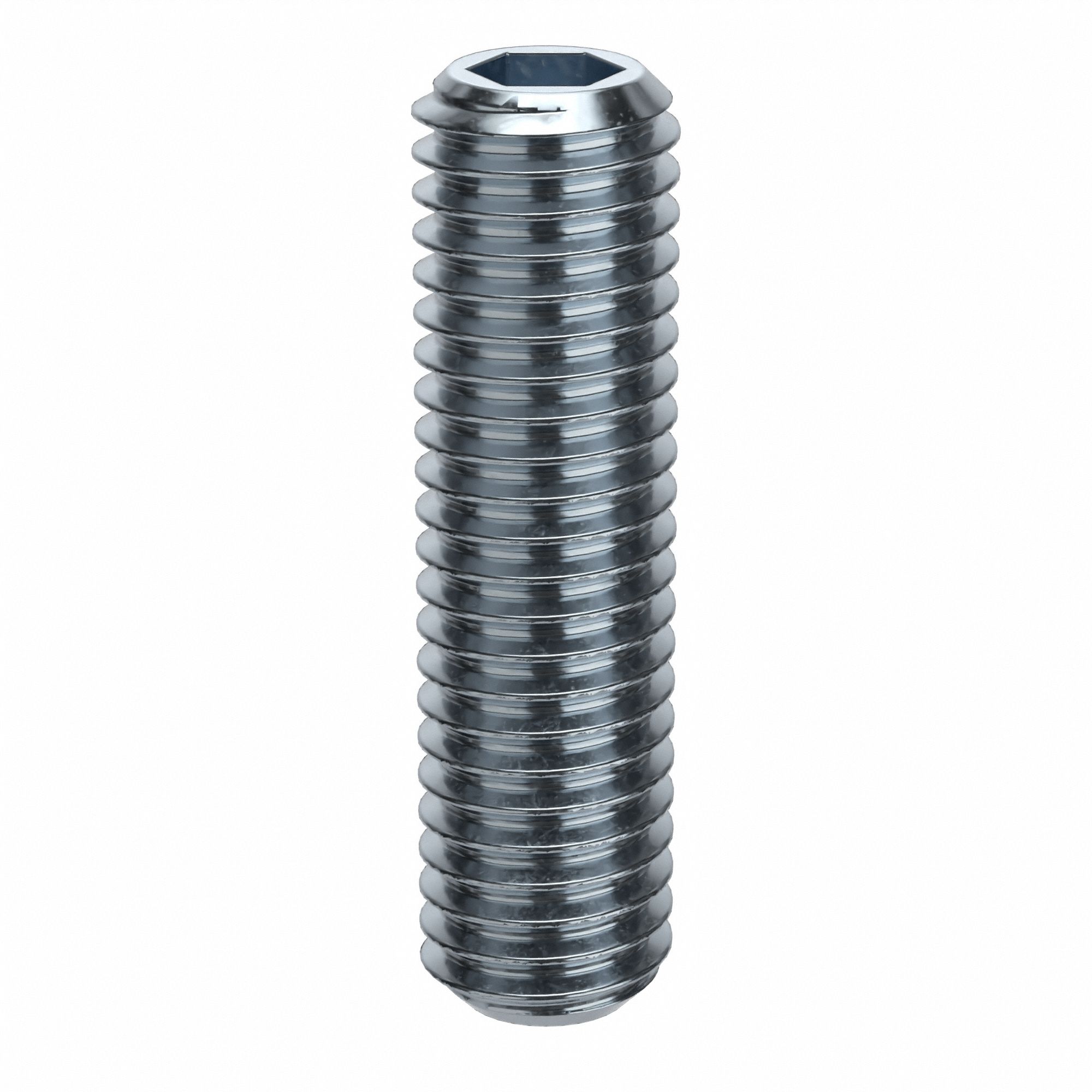 M8x1.25 Thread Size, 30 mm Overall Lg, Socket Set Screw - 31JY84|M07860 ...