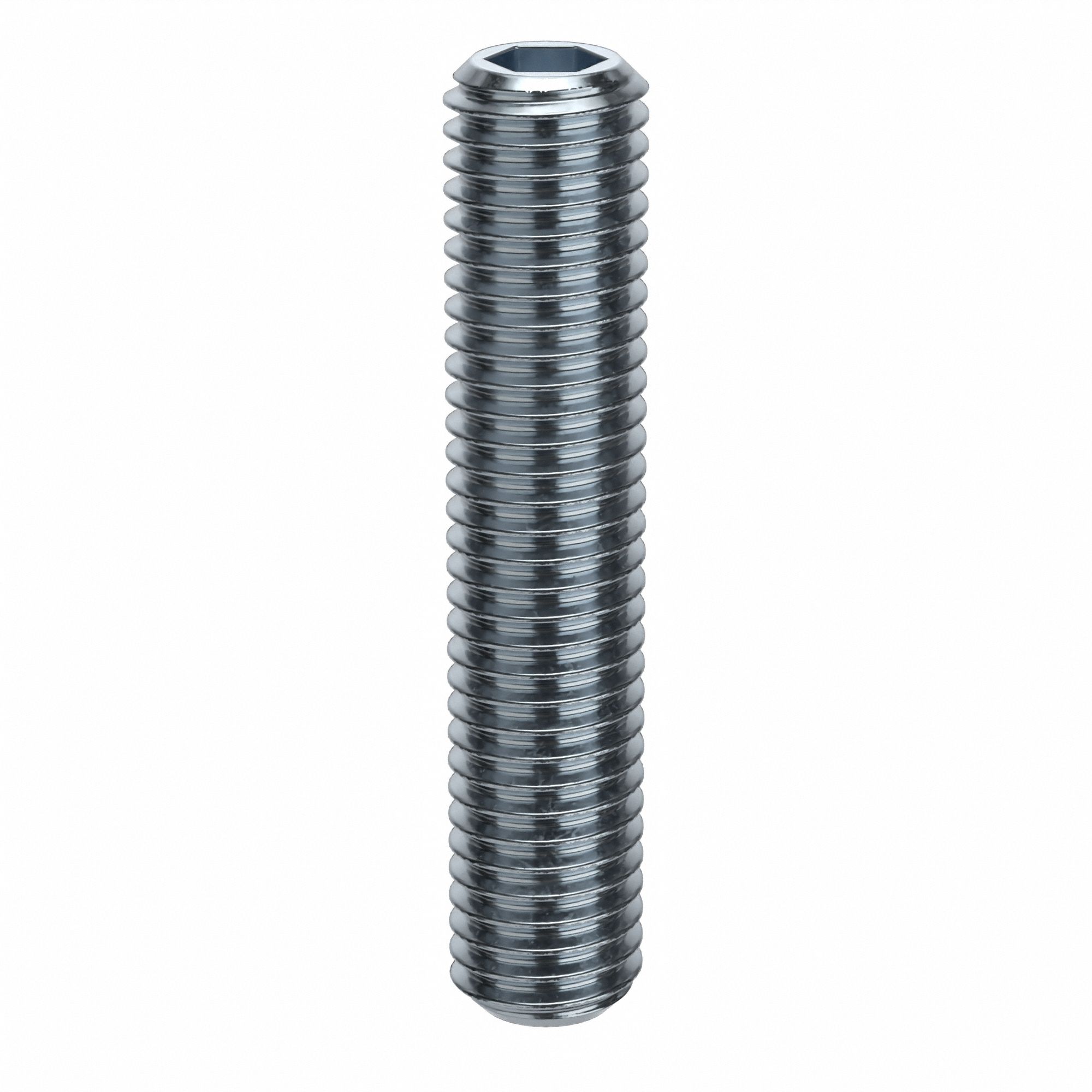 M10x1.5 Thread Size, 50 mm Overall Lg, Socket Set Screw - 31JY92|M07860 ...