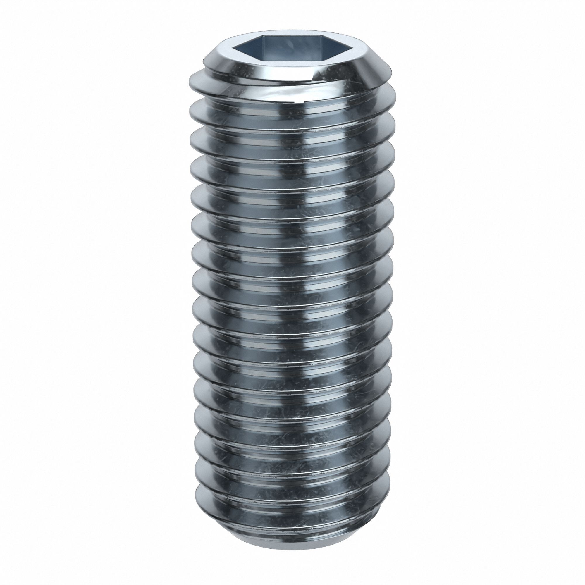 M12x1.75 Thread Size, 30 mm Overall Lg, Socket Set Screw - 31JY97 ...