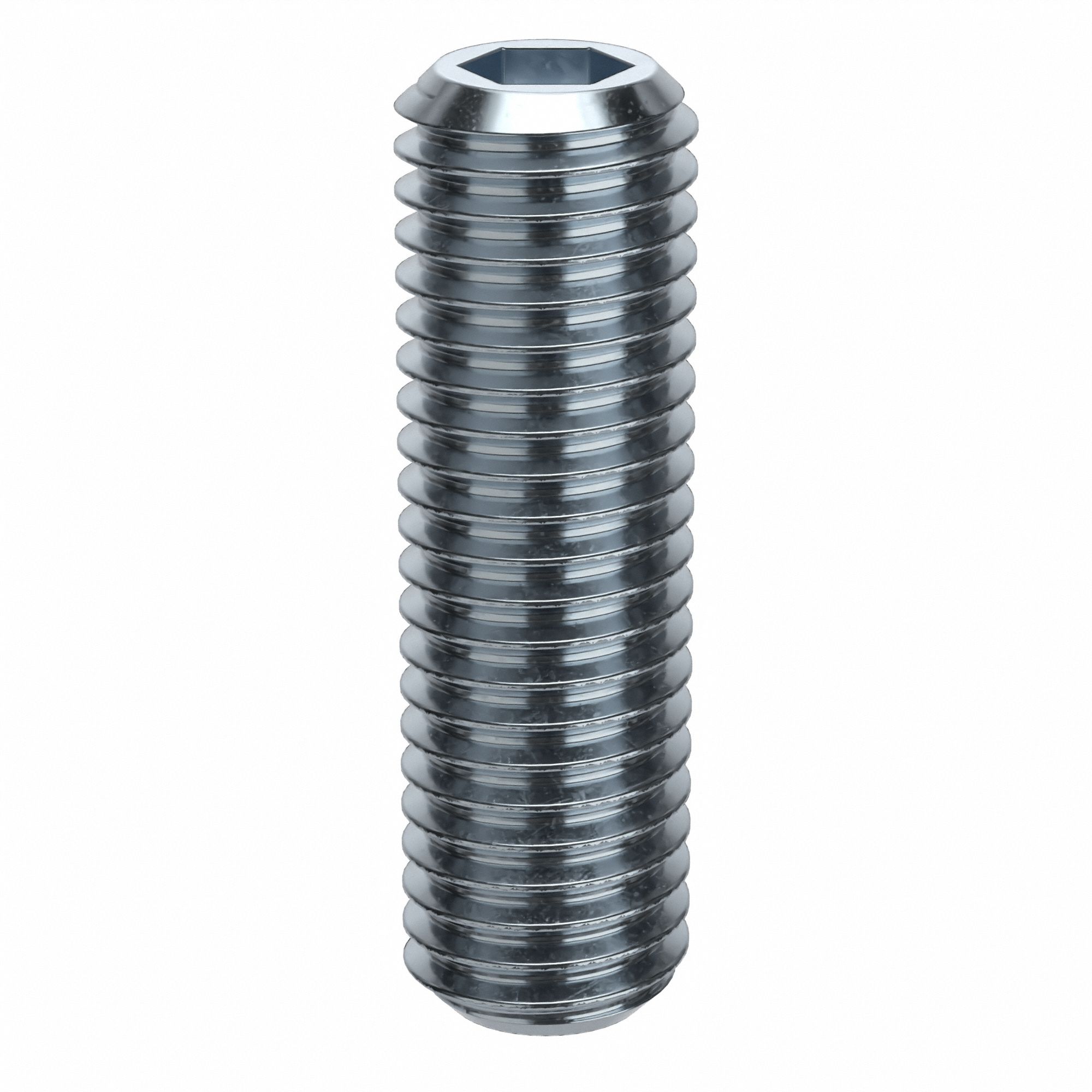 M12x1.75 Thread Size, 40 mm Overall Lg, Socket Set Screw - 31JY98 ...