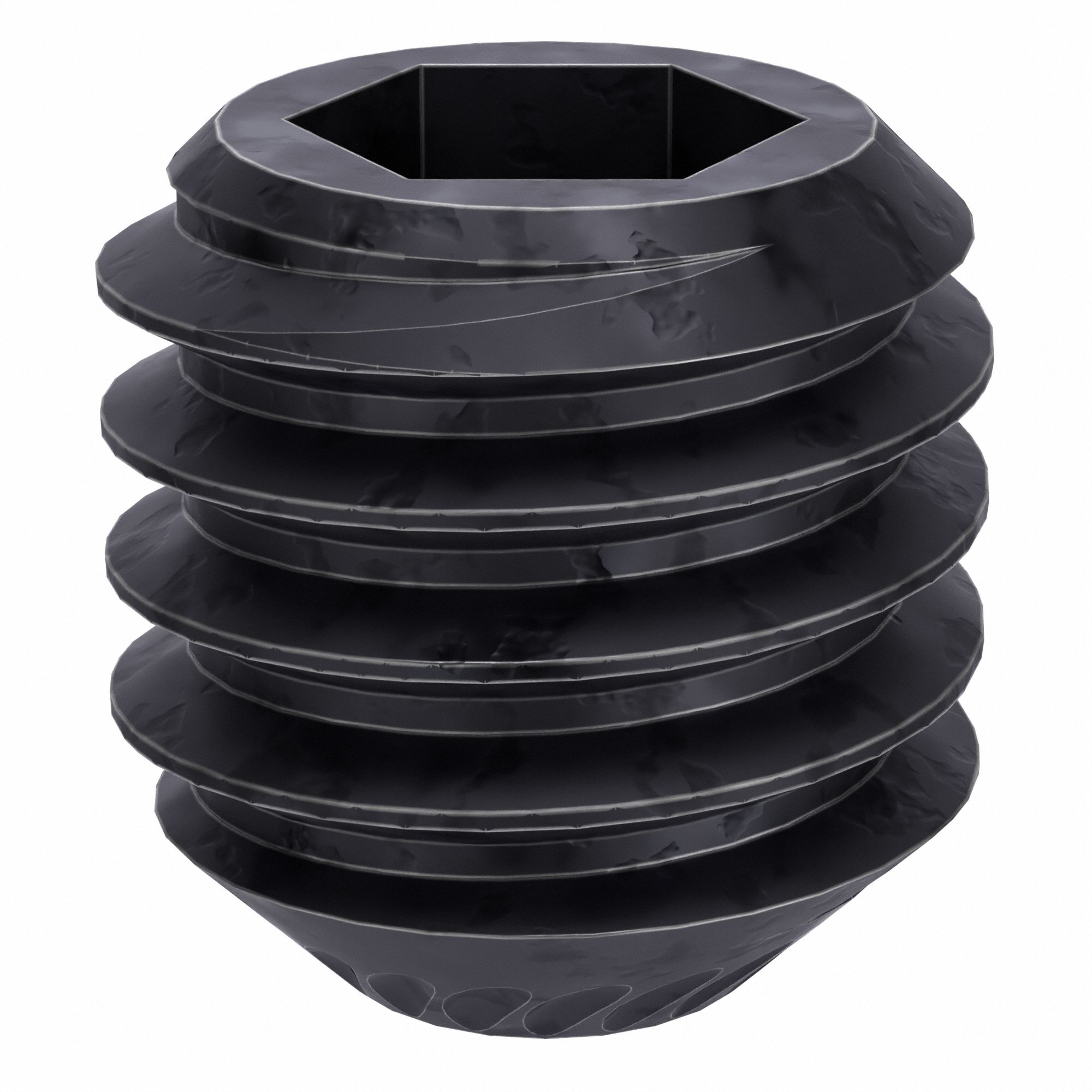 M6x1 Thread Size, 6 mm Overall Lg, Socket Set Screw - 31JZ18|M07890.060 ...